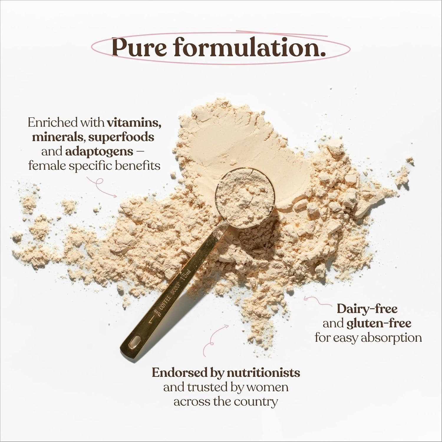 Free Soul Vegan Protein Powder for Women - 20 Servings, 20g Protein ...