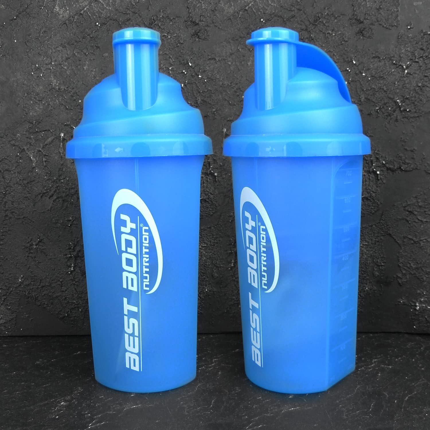 Best Body Nutrition Protein Shaker - Blue - BPA Free 700ml - Durable ...