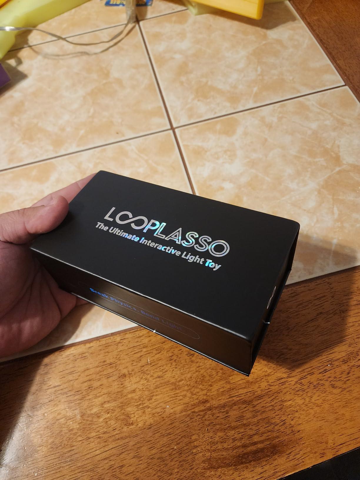 Loop Lasso v3.0 Glow-in-The-Dark String Shooter Toy with UV-Reactive ...