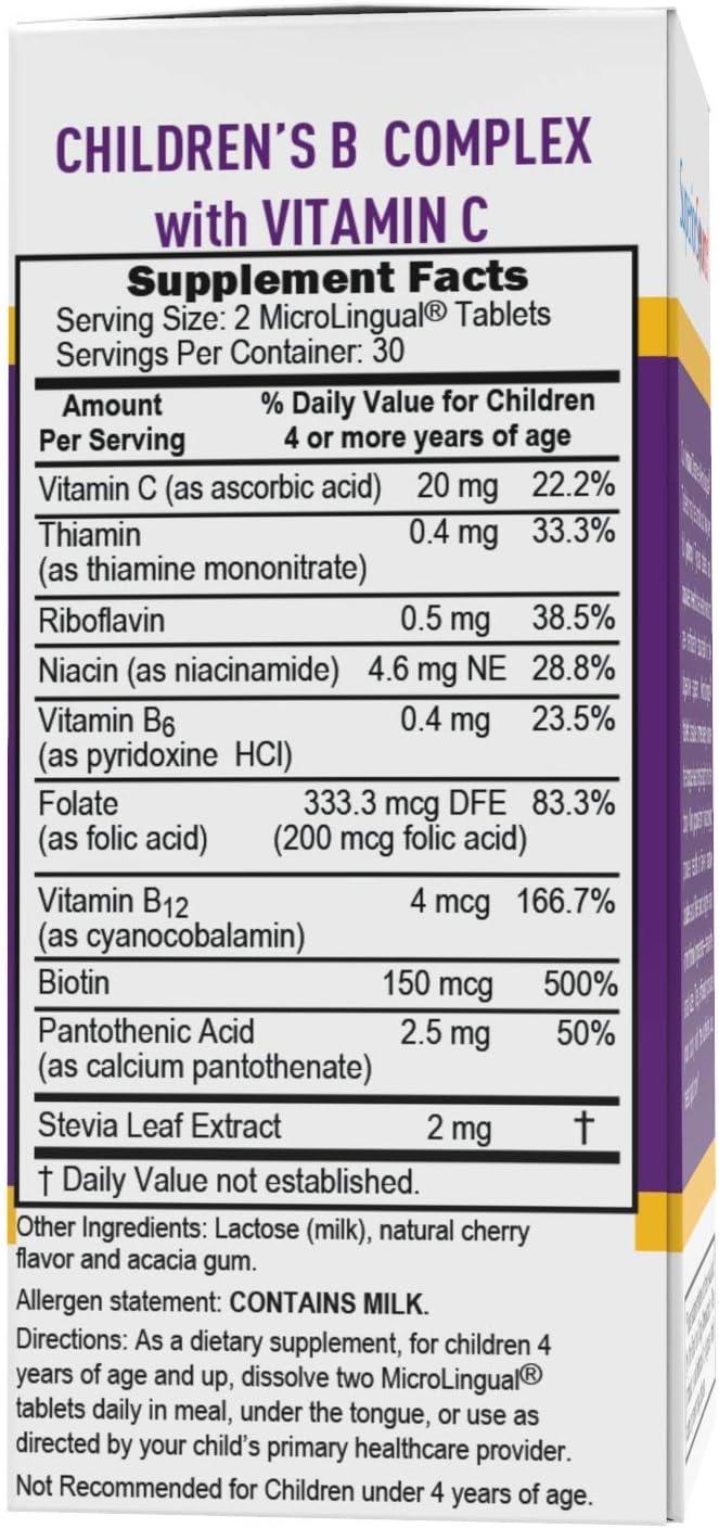 Superior Source Child B-Complex Vitamins - 60 Tablets | Buy Now with ...