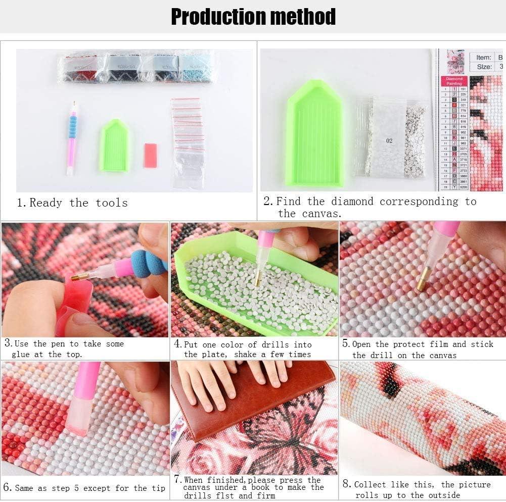 Eniref 5D Diamond Painting Kit - Succulents Design - DIY Diamond Art ...