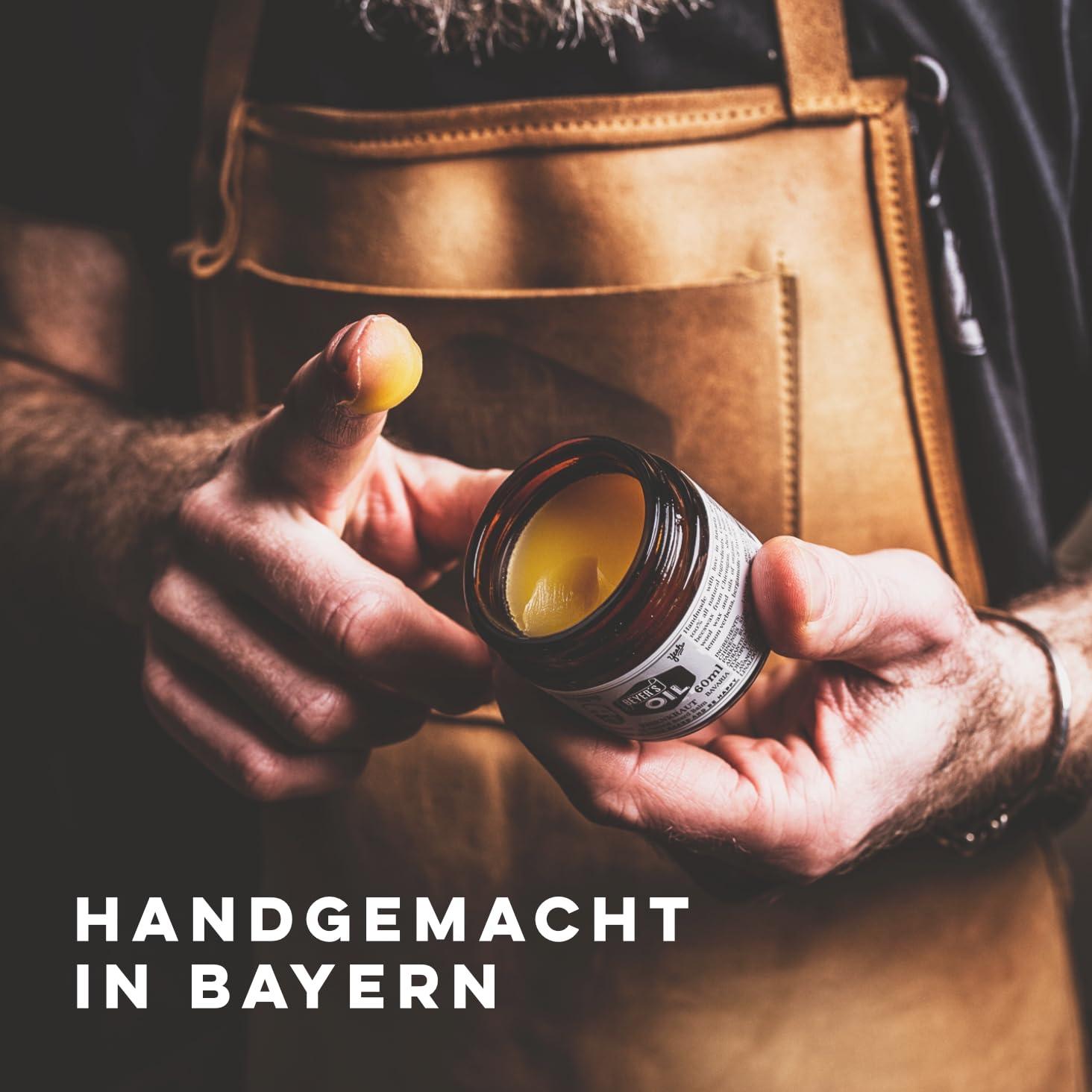 Beyer's Oil Bear Balm Eisenkraut 60ml | Premium Beard Care Balm from ...