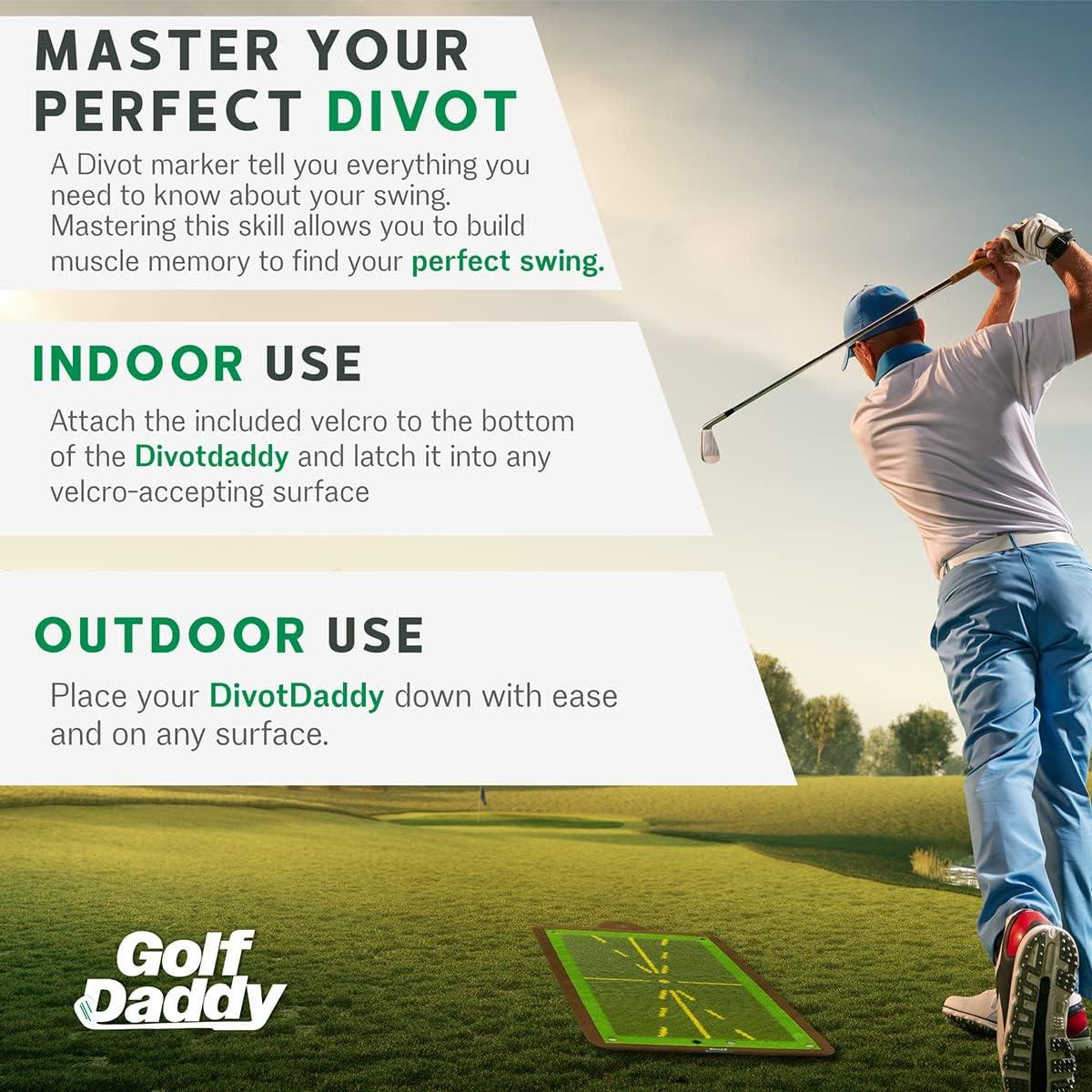 Golf Daddy DivotDaddy PRO Mat - Premium Golf Mat for Superior Divot Protection | Buy Now with ...