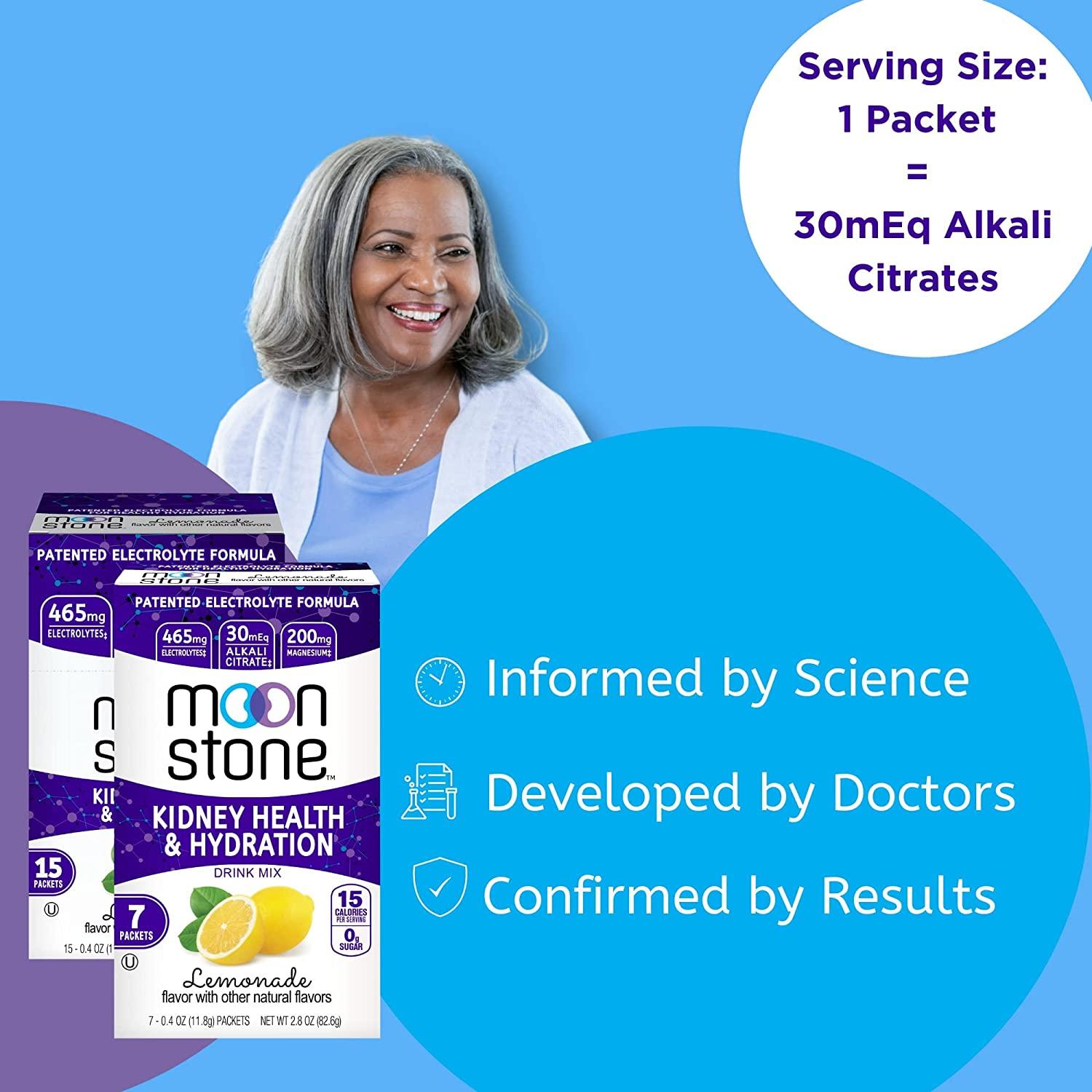 Moonstone Kidney Cleanse & Support Drink Mix - Kidney Support & Stone ...