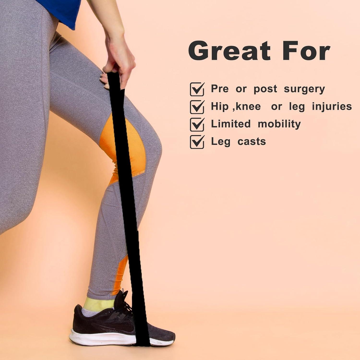 45 Inch Long Leg Lifter Large Leg Lifter Strap Durable Rigid Handle ...