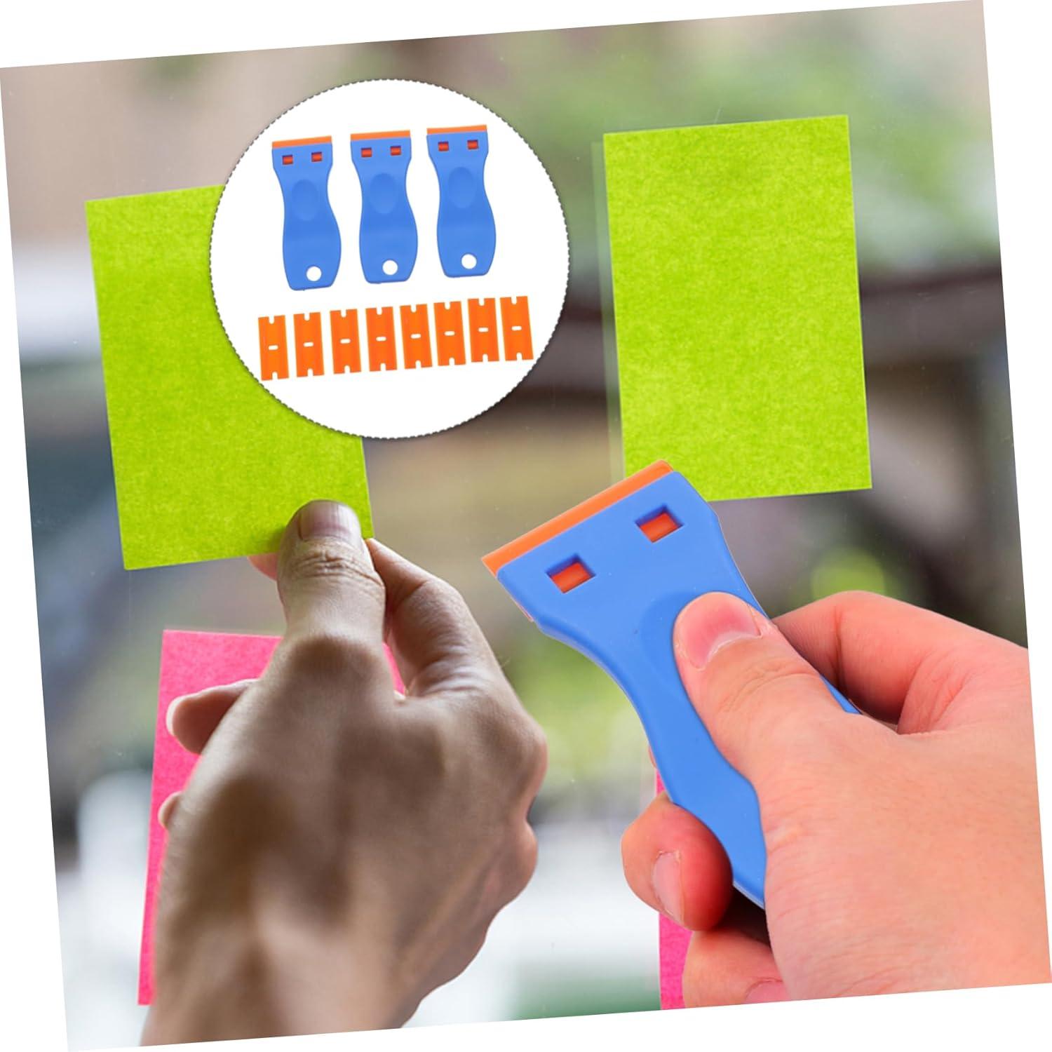 Doitool 3-Piece Car Window Razor Sticker Set - Durable Lacquer Plastic ...