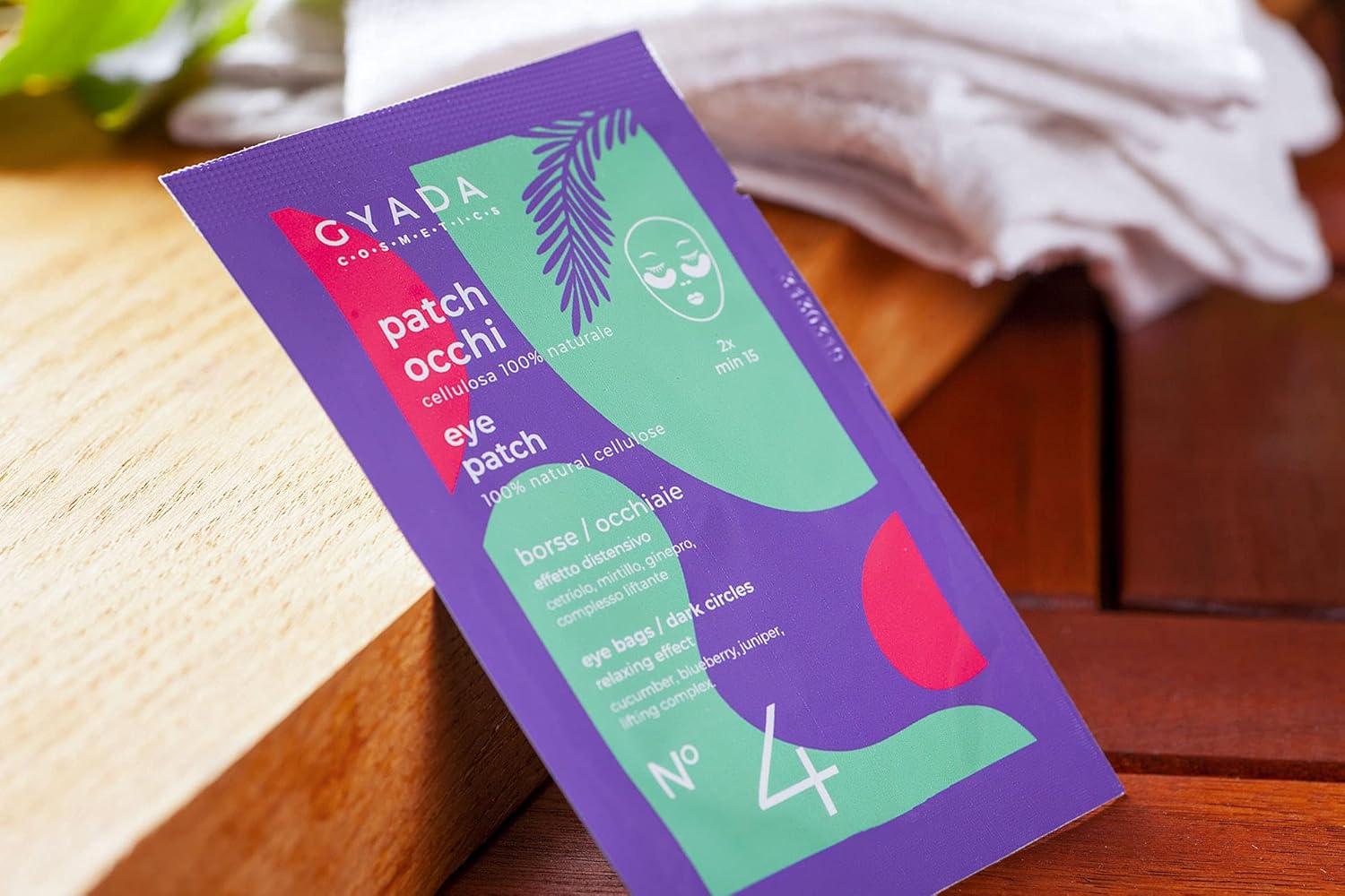 Gyada Cosmetics Eye Patch for Bags & Eyes - Drainage Decongestant ...