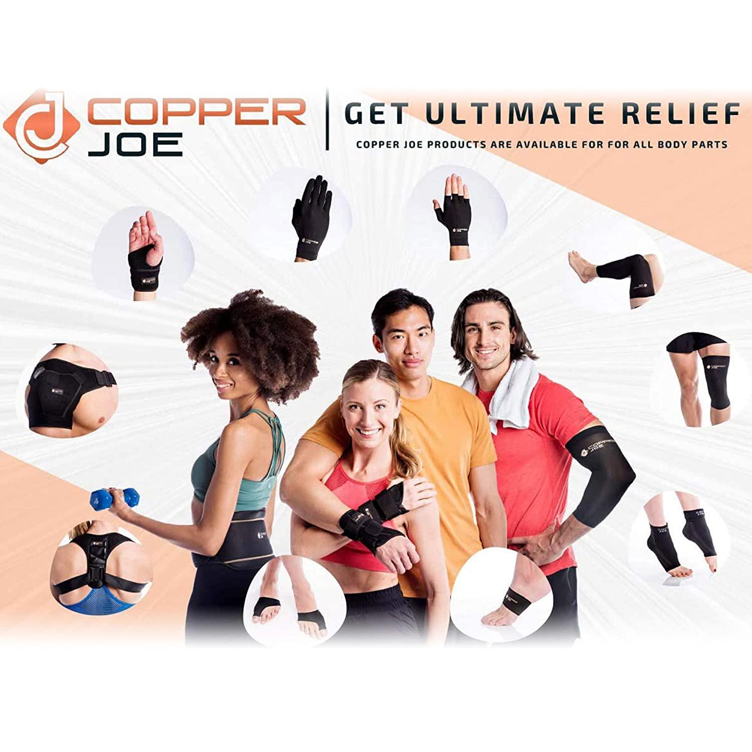 Copper Joe Ultimate Copper Infused Back Brace - Relief for Back Pain ...