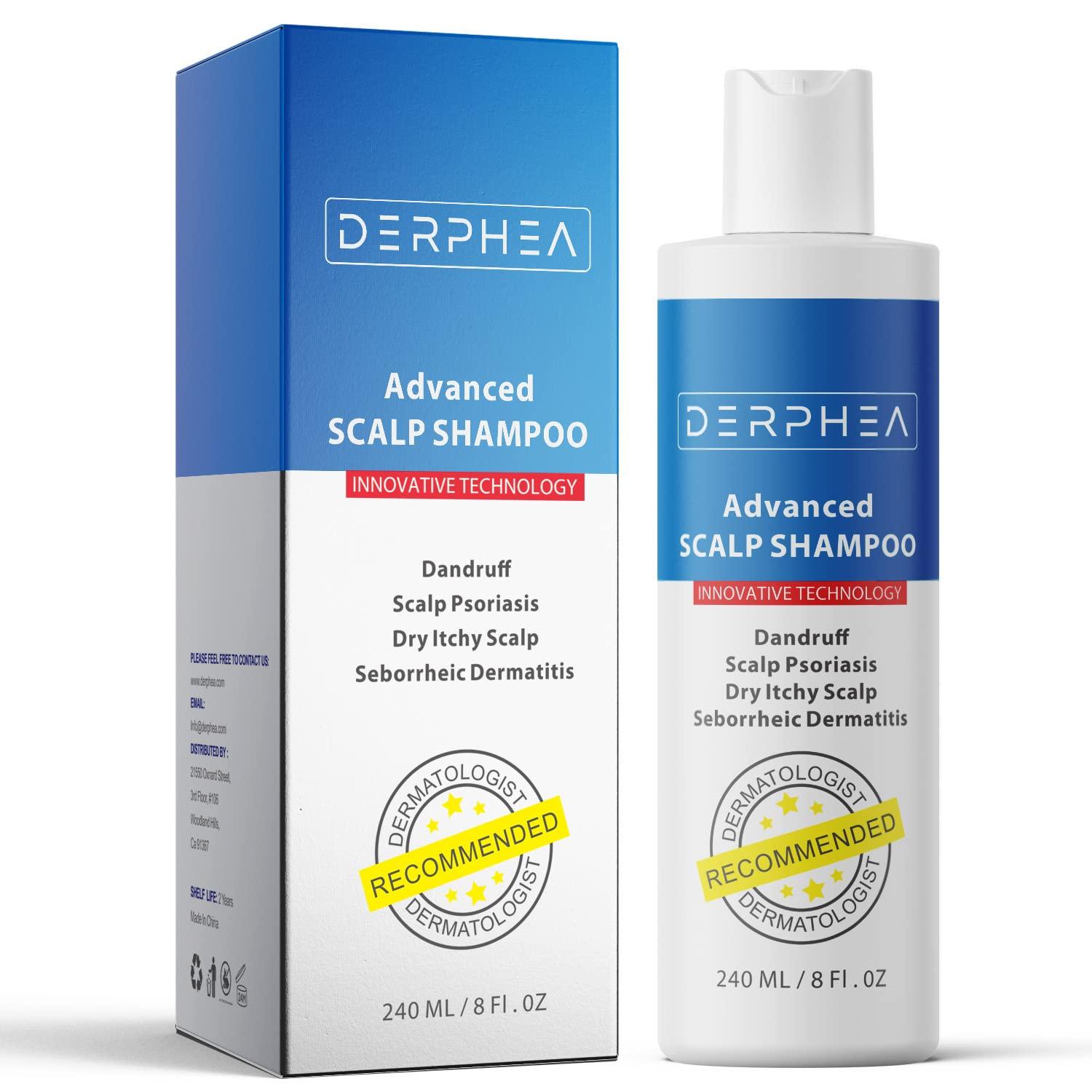 DERPHEA Psoriasis Folliculitis Seborrheic Dermatitis Dry Itchy Scalp ...