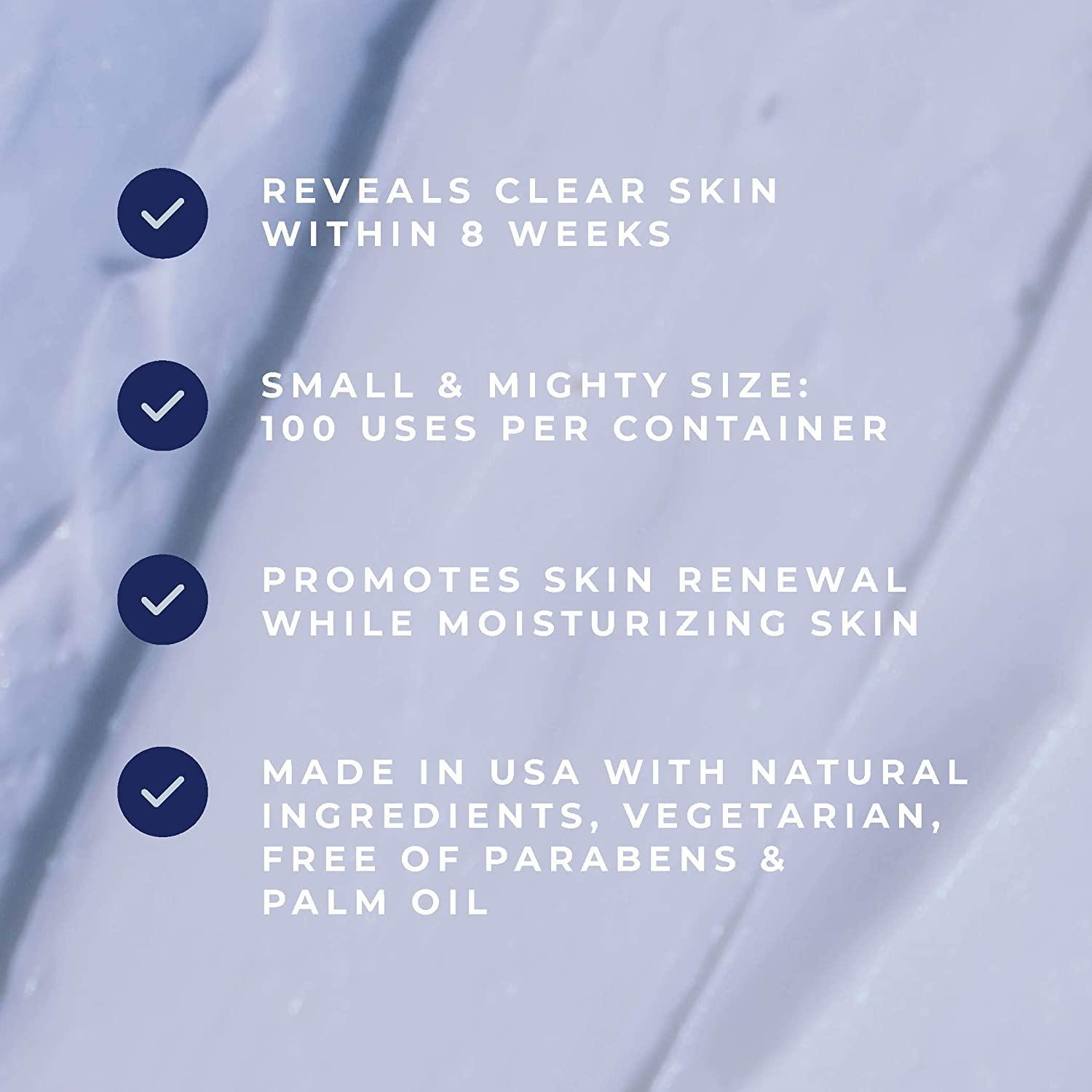 Acne Scar Healing Cream | Vitamin E Face Cream for Zit, Milia & Blemish ...