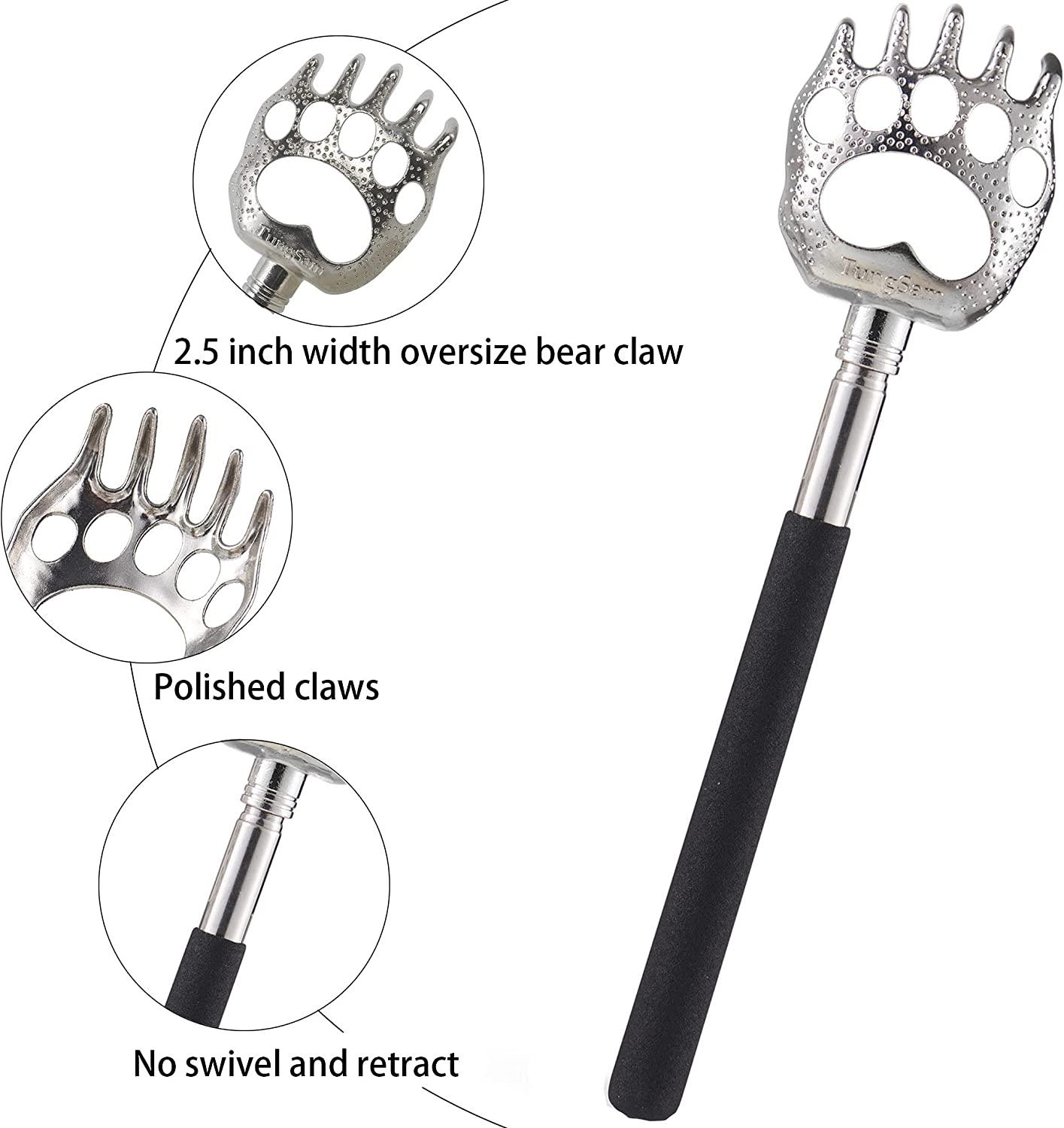 Upgrade Oversized Bear Claw Back Scratcher by TungSam - Extendable ...