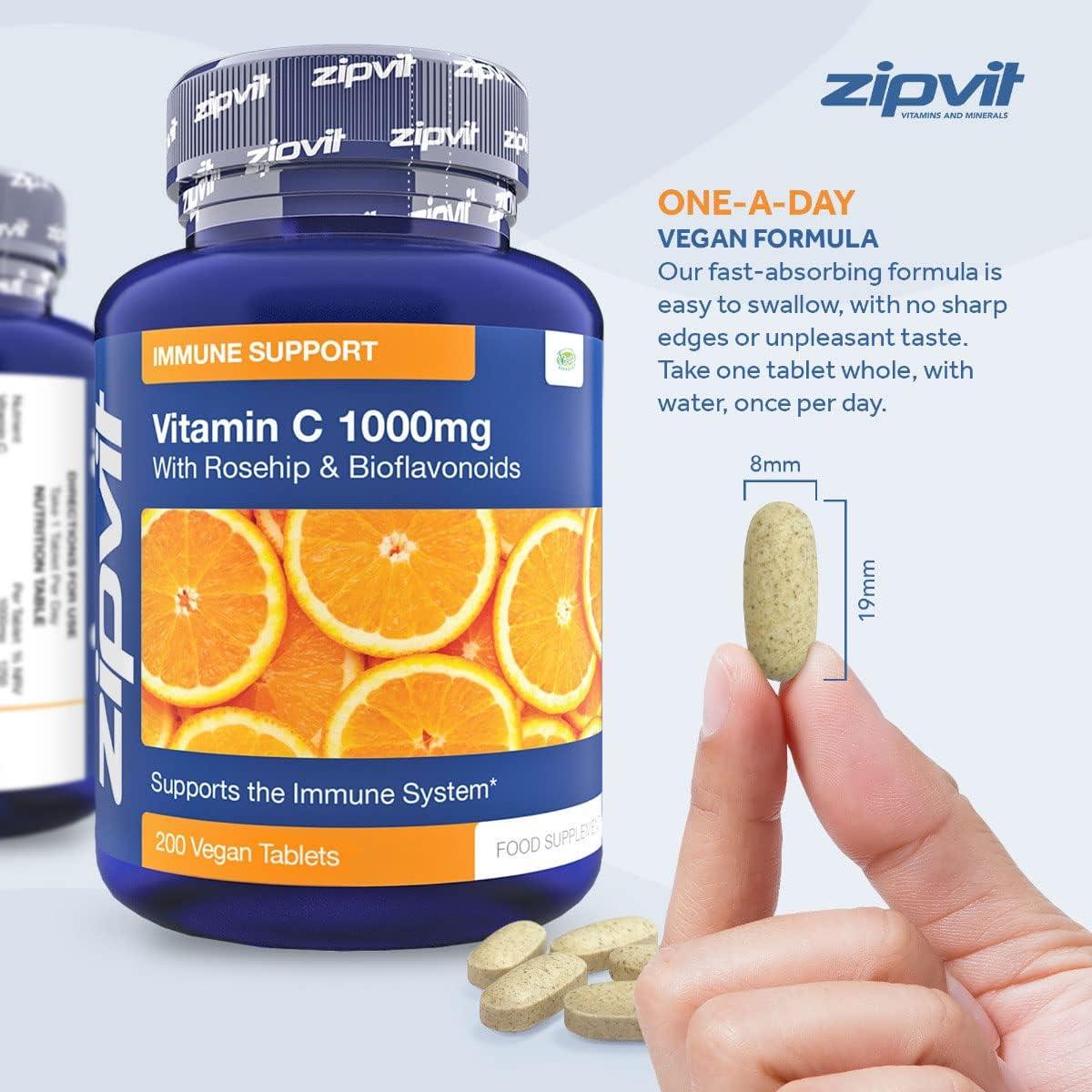 Vitamin C 1000mg with Bioflavonoids | Immune Support & Energy Boost ...