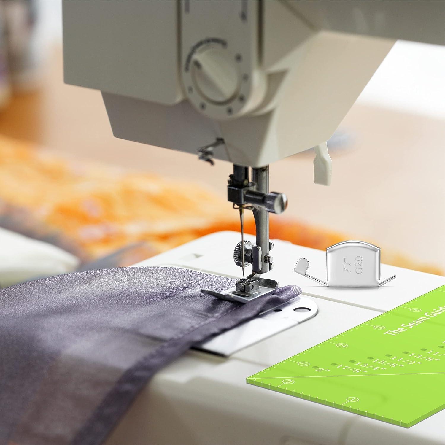 Seam Allowance Ruler and Magnetic Seam Guide Set for Sewing Machine - 1 ...