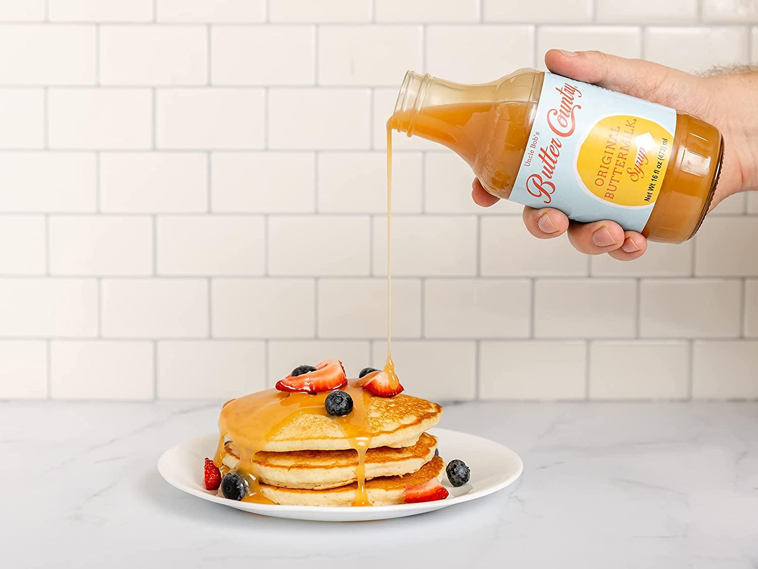 Uncle Bob's Butter Country Rich & Creamy Buttermilk Syrup - Original ...