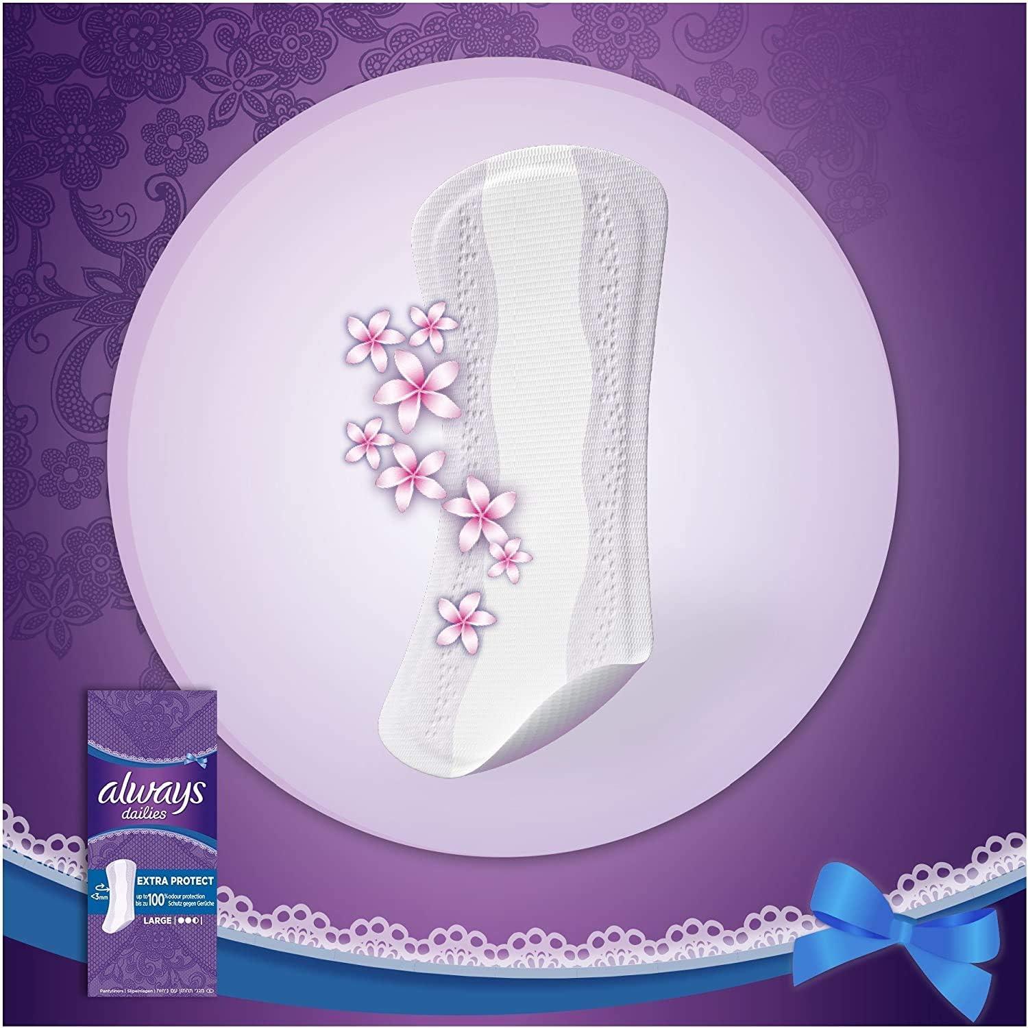 Always Dailies Extra Long Protect Plus Pantyliners - 1 Pack | Buy Now ...