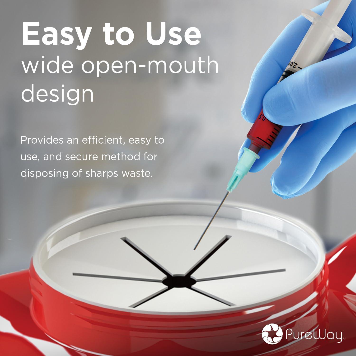 PureWay MailBack PureWay Sharps Container Disposal System PrePaid ...