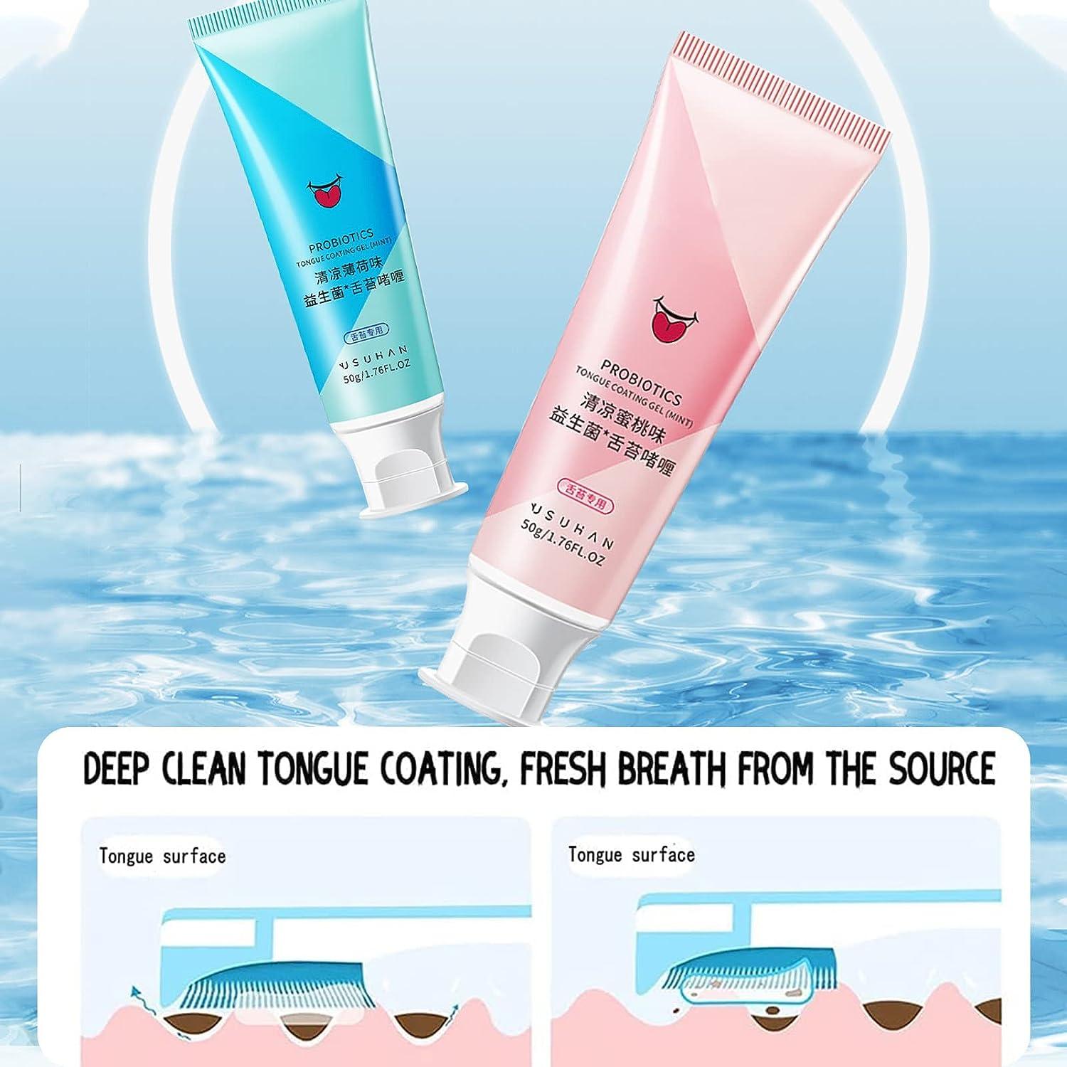 Oral Hygiene Brush and Tongue Cleansing Gel Set | Mother's Day Gift ...