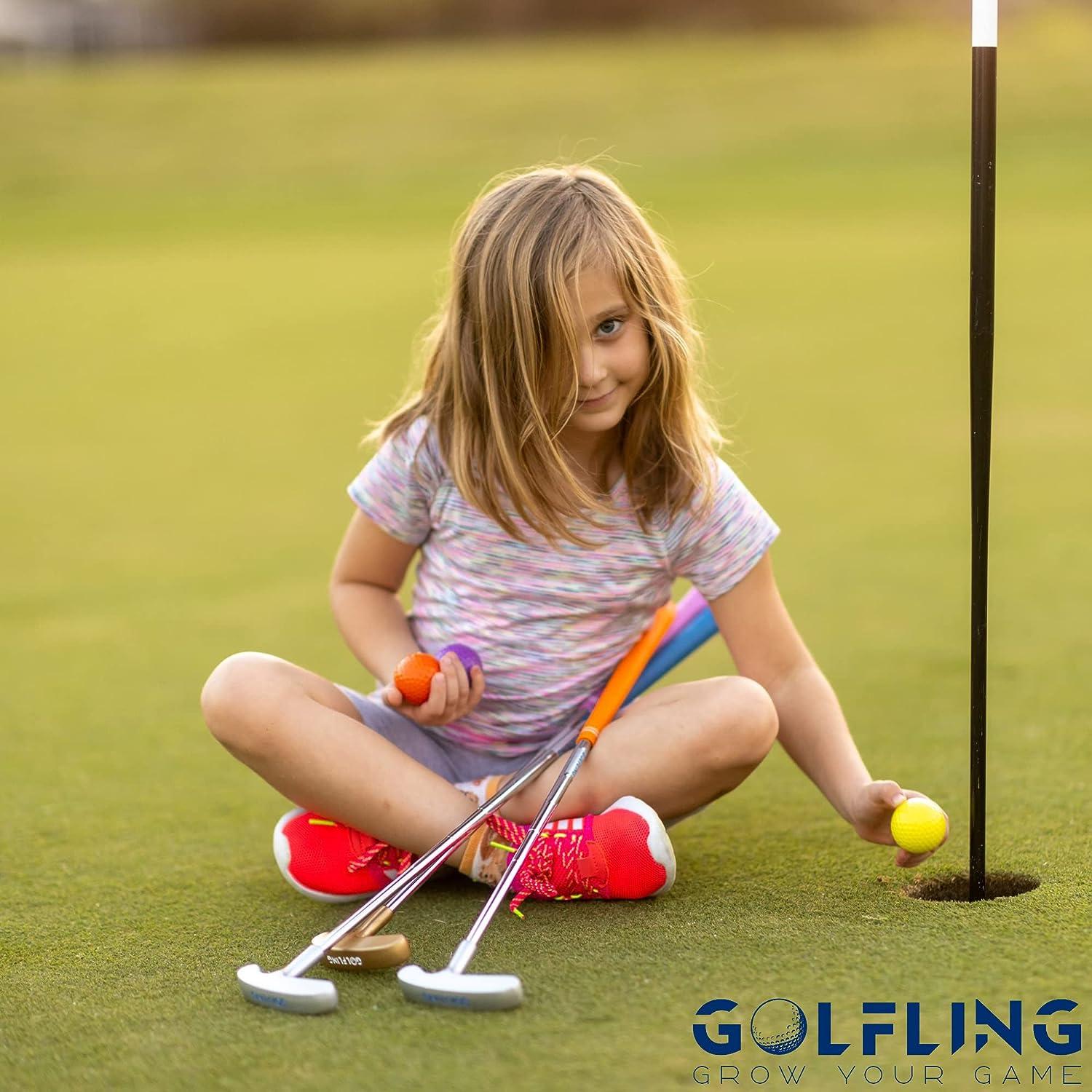 Golfling Kids Putter Set - Junior Golf Putter for Ages 3-8 - Two Way ...