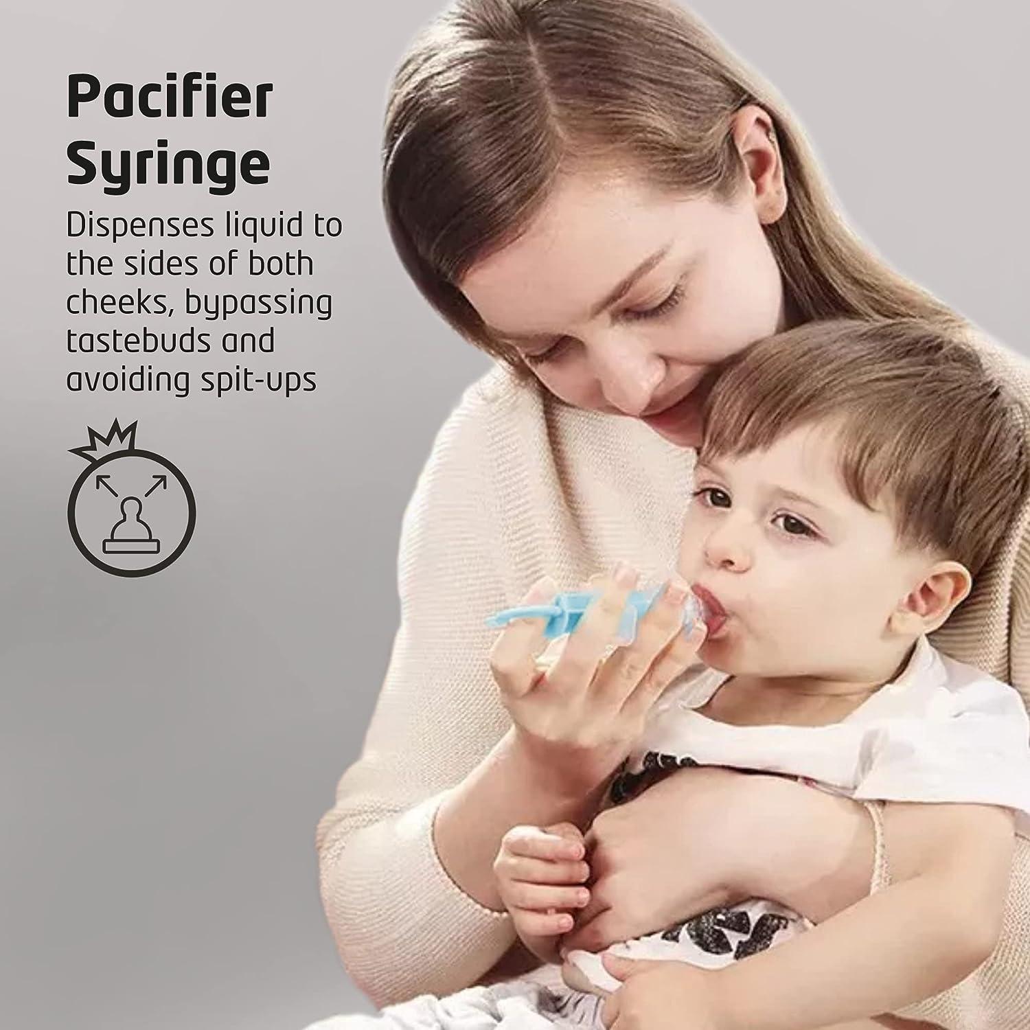 Melagrana Baby Medicine Dispenser Kit - Oral Feeding Syringe & Dropper ...