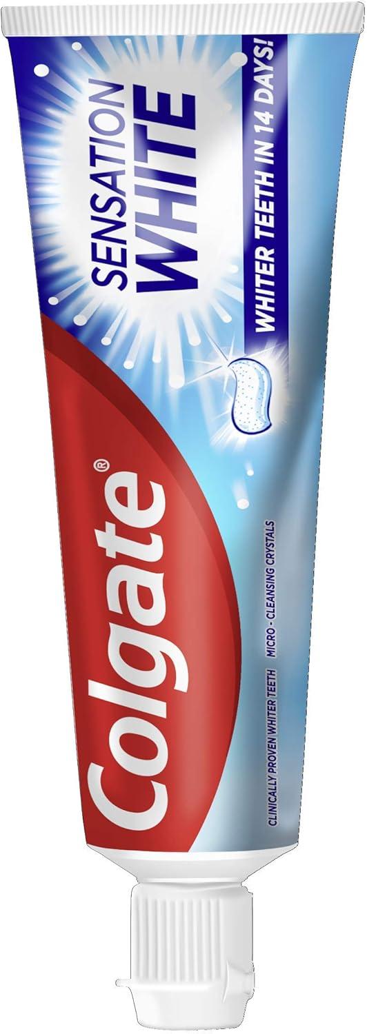 Colgate Sensation White Toothpaste 12x75ml - Brighten Your Smile ...