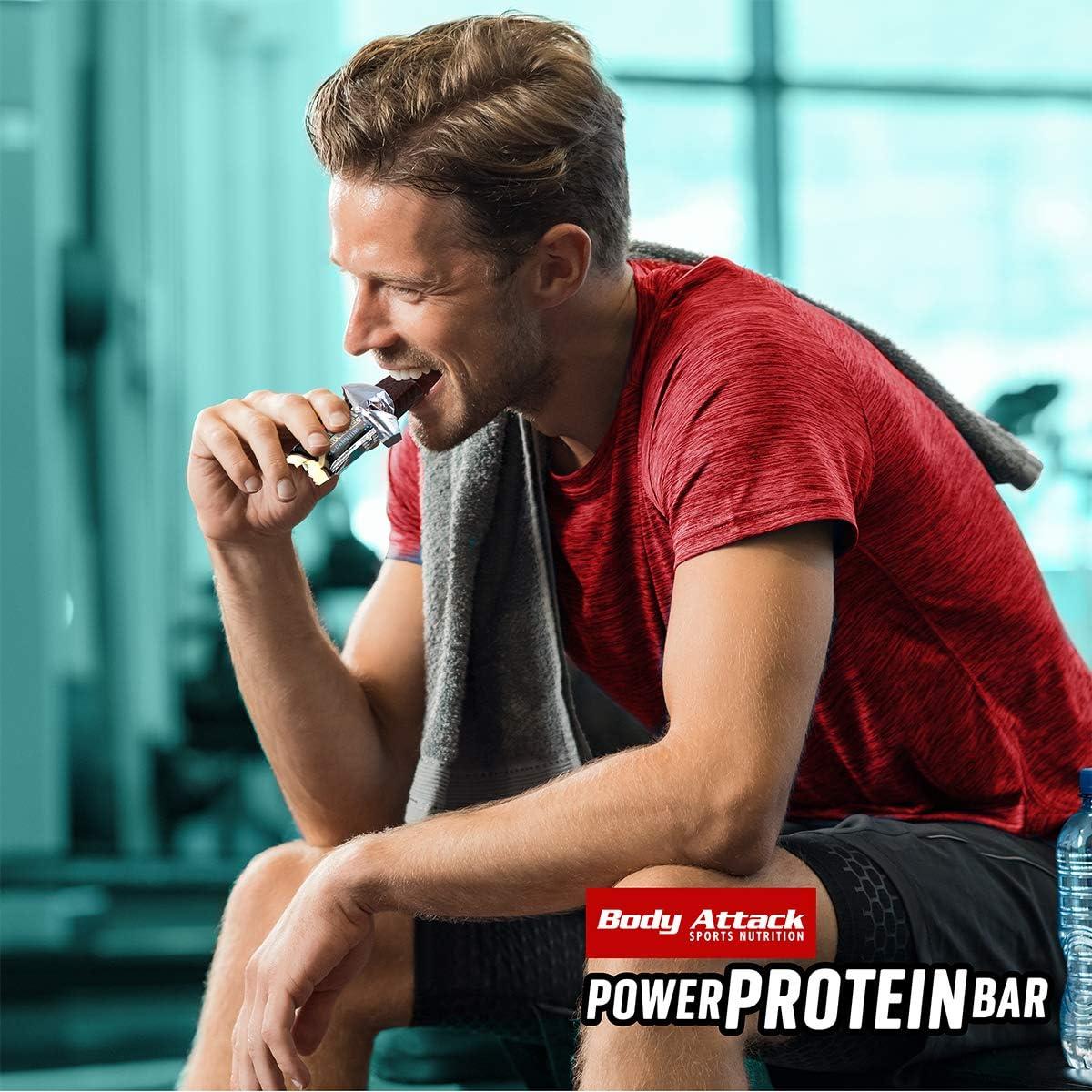 Body Attack Power Protein Bar Variety Pack - 25% Protein Made in ...