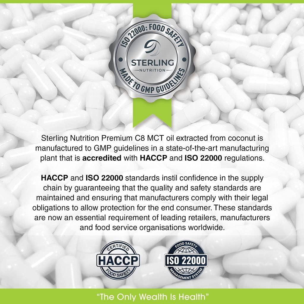 Premium 99.7% Pure C8 MCT Oil - Boosts Ketones 3X - 100% Coconut - Keto ...