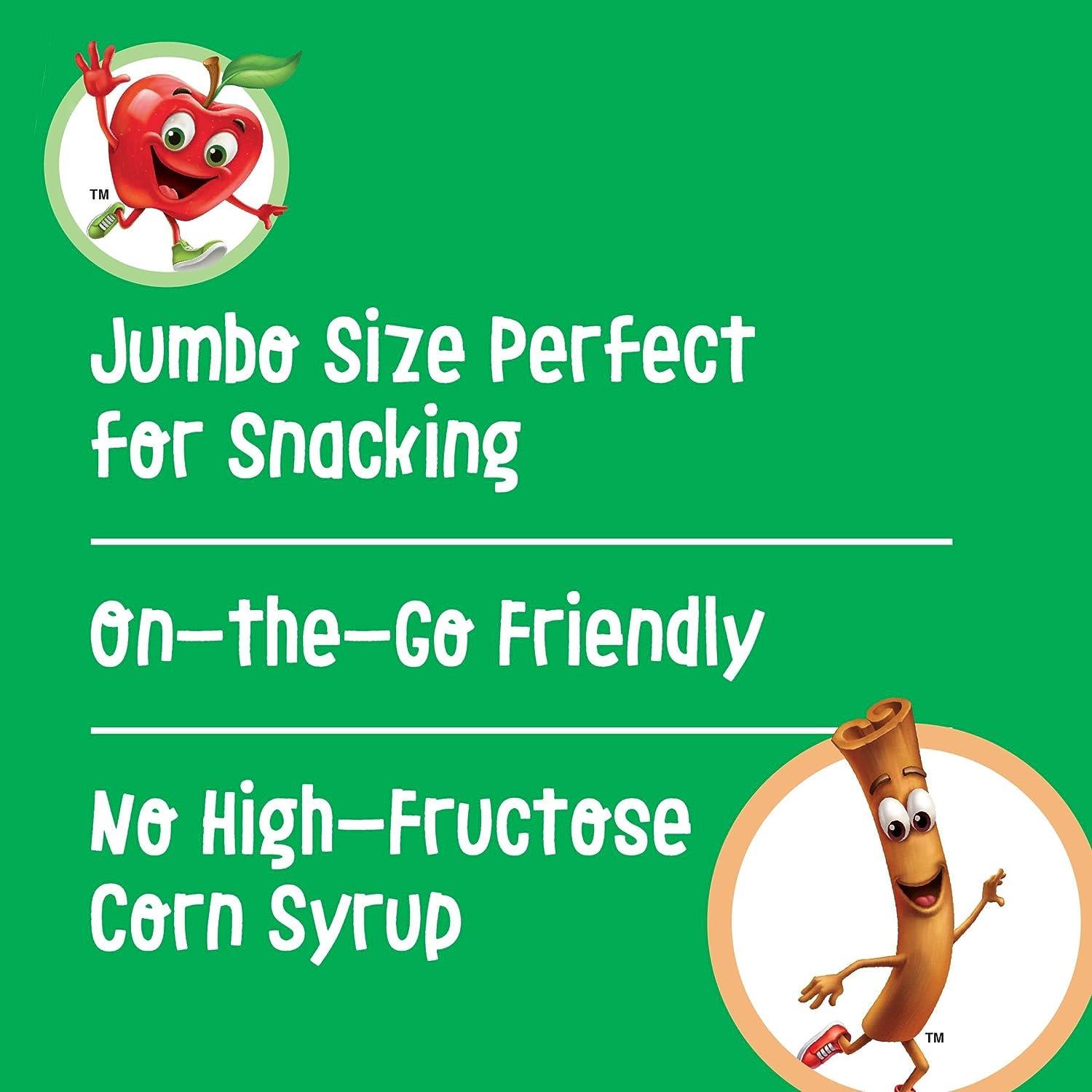 Kellogg's Apple Jacks Jumbo Snax Cereal Snacks - 5.4oz Box (12 Pouches ...