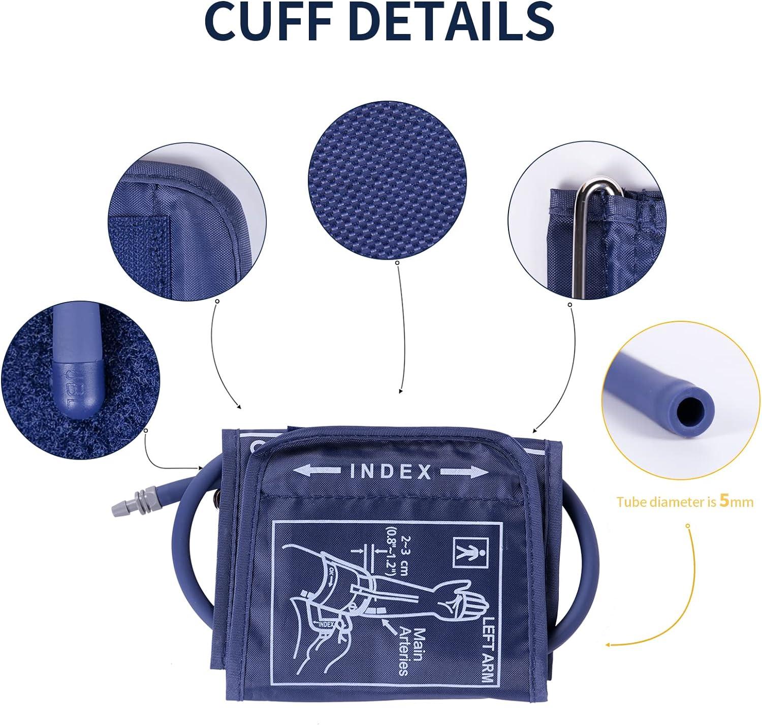 ISFORU Large Blood Pressure Cuff Replacement for Upper Arm Monitor ...