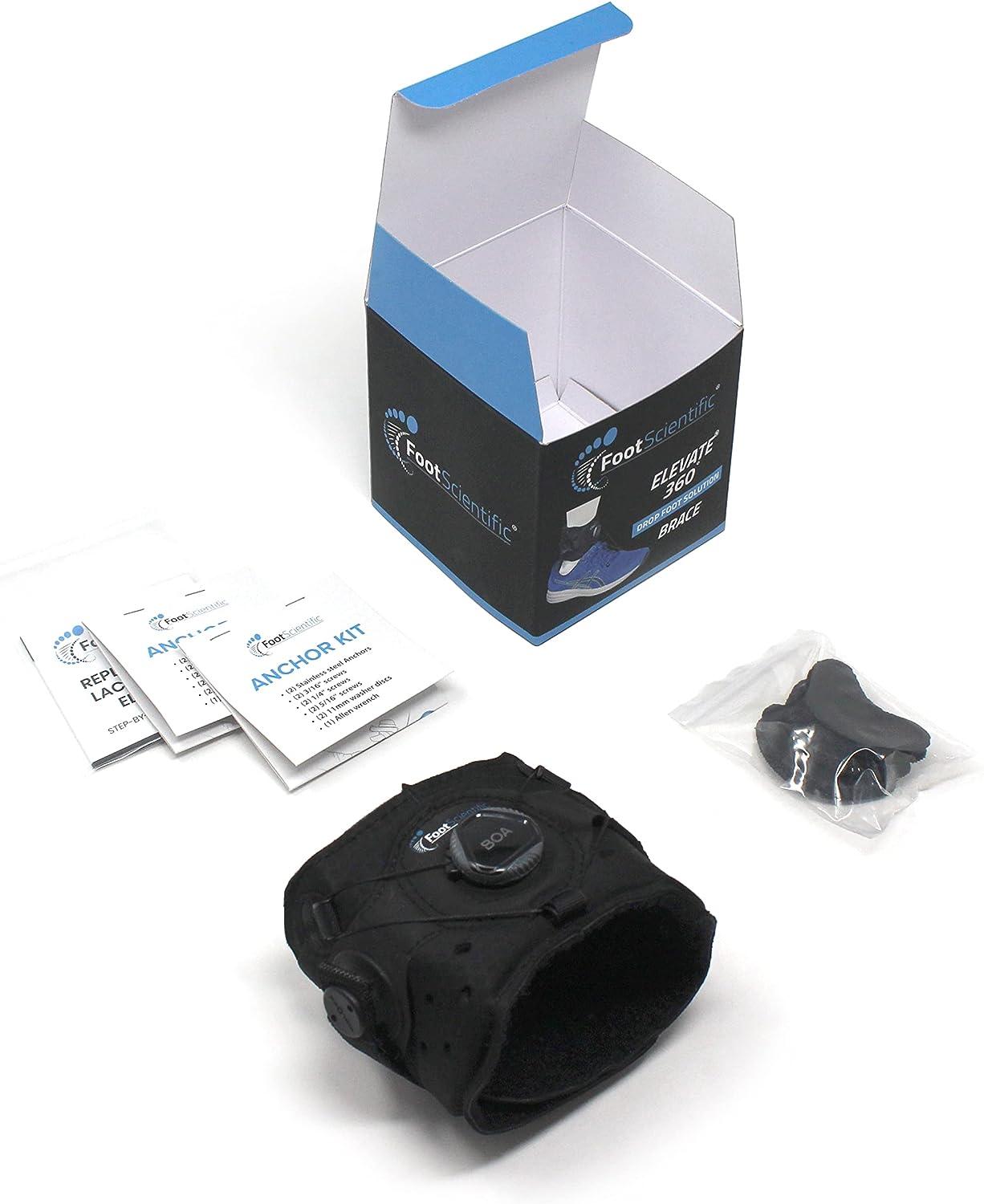 FootScientific Elevate 360 Drop Foot Brace - Deluxe Accessory Kit ...