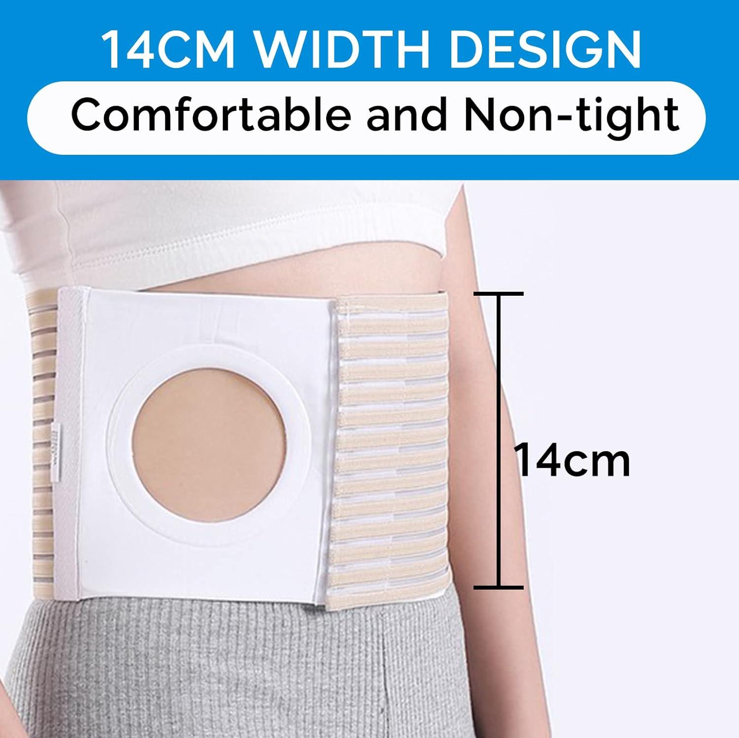 Ostomie Belt - Unisex Elastic Hernia & Stoma Support | Breathable Stoma ...