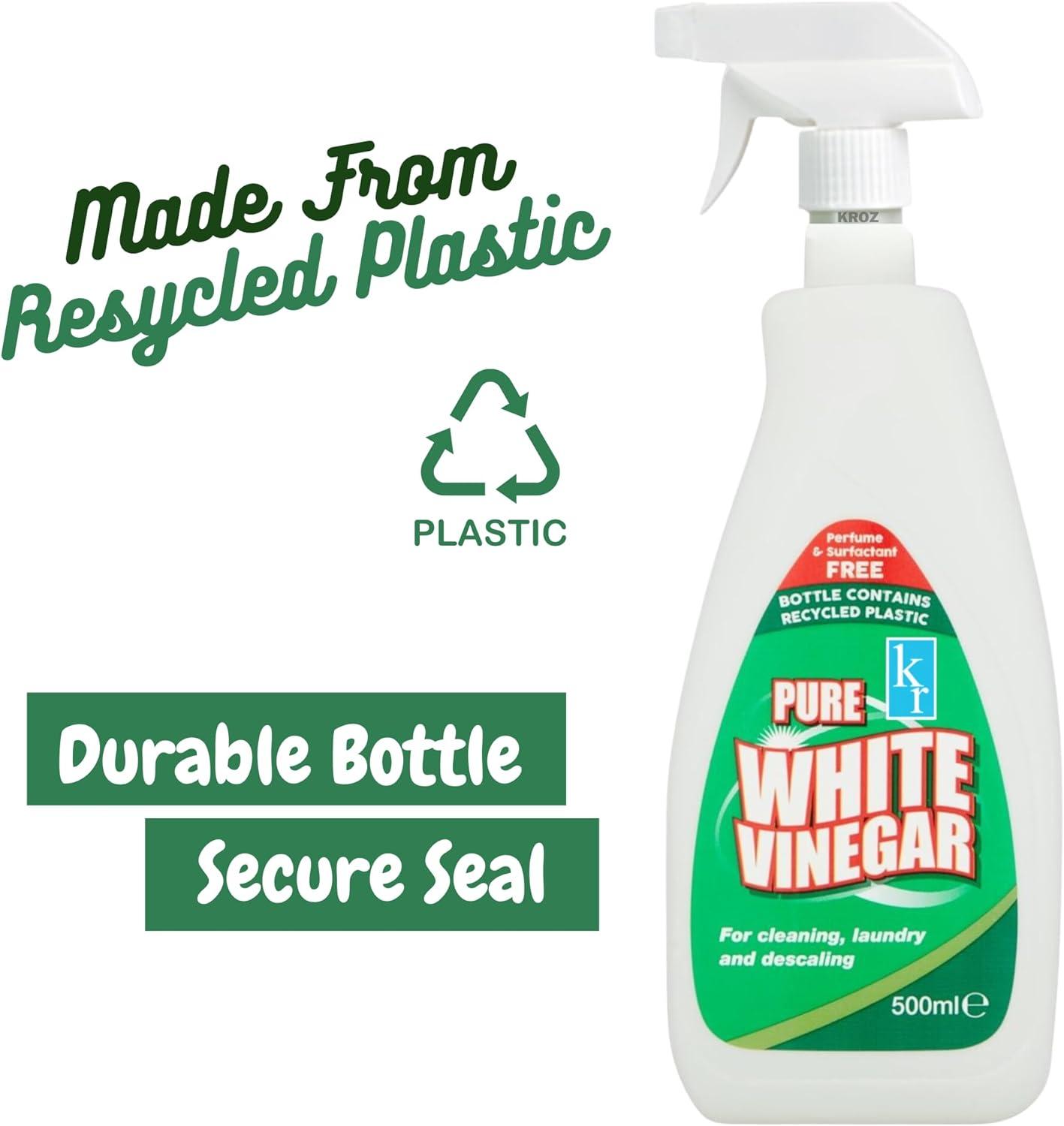 500ml White Vinegar Cleaning Spray White vinegar for Cleaning Distilled ...