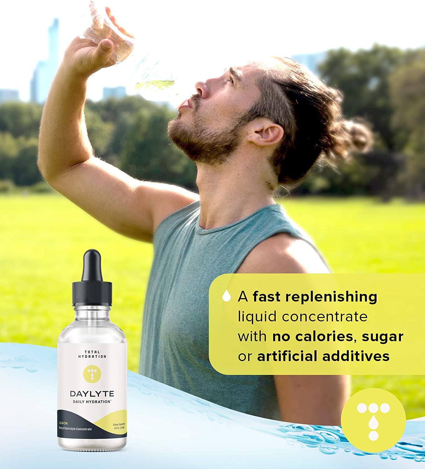 Total Hydration Daylyte Daily Hydration Drops - Lemon Flavor | Sugar ...