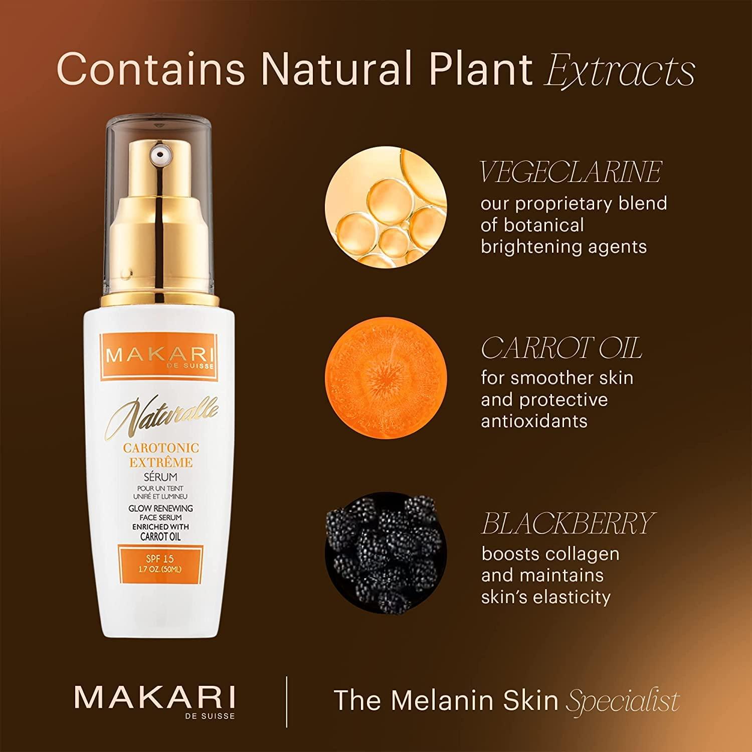 Makari Naturalle Carotonic Extreme Brightening Serum SPF15 (1.7 oz ...