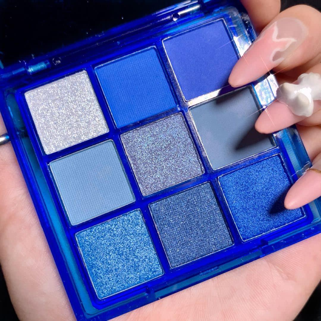 Navy Blue Eyeshadow Palette