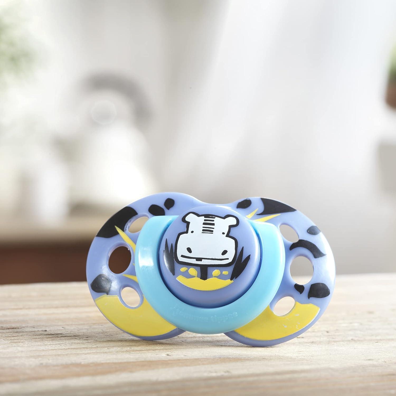 Tommee Tippee Closer to Nature Fun Pacifier 6-18 Months 2 Count ...