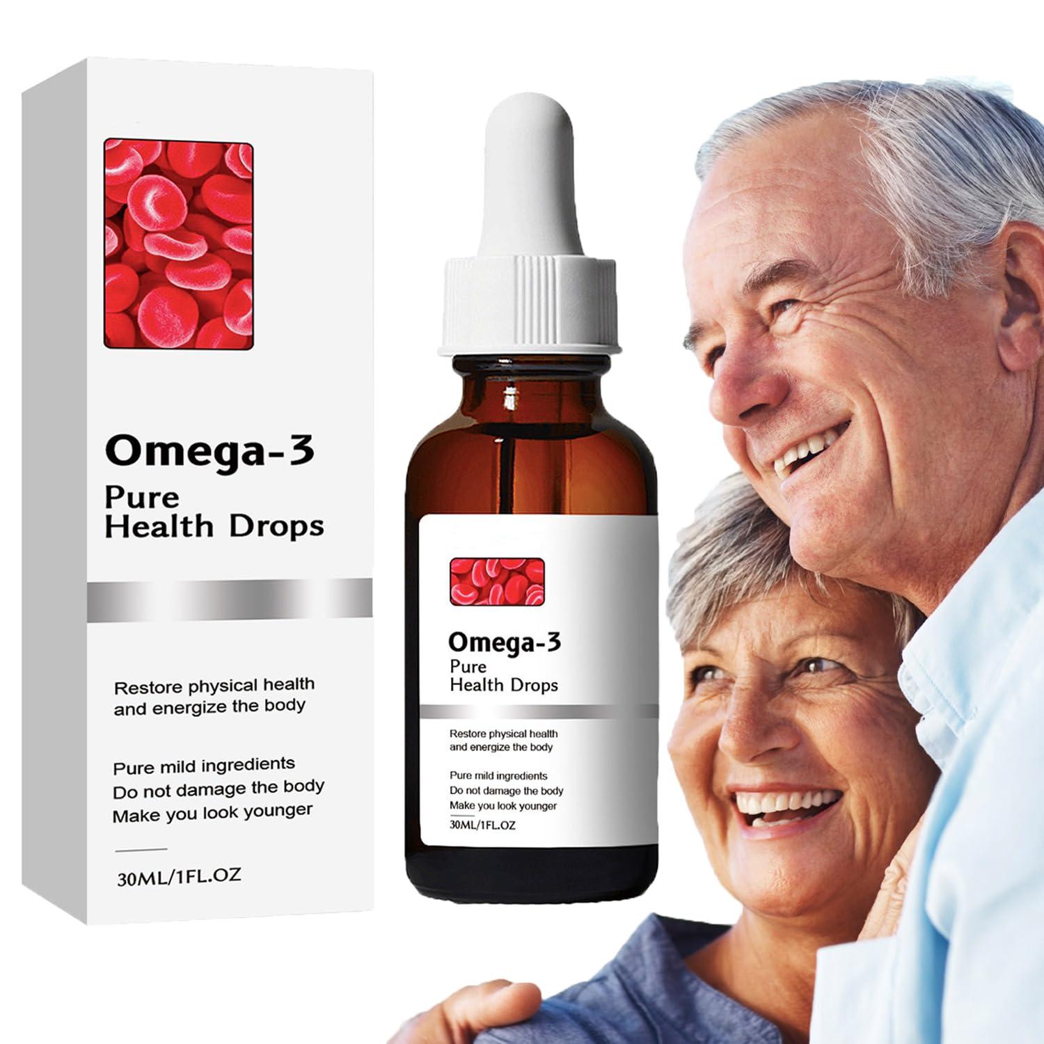 Natravor Omega-3 Natural Vasclear Drops 30 ml/1 fl oz NATRAVOR Omega-3 ...