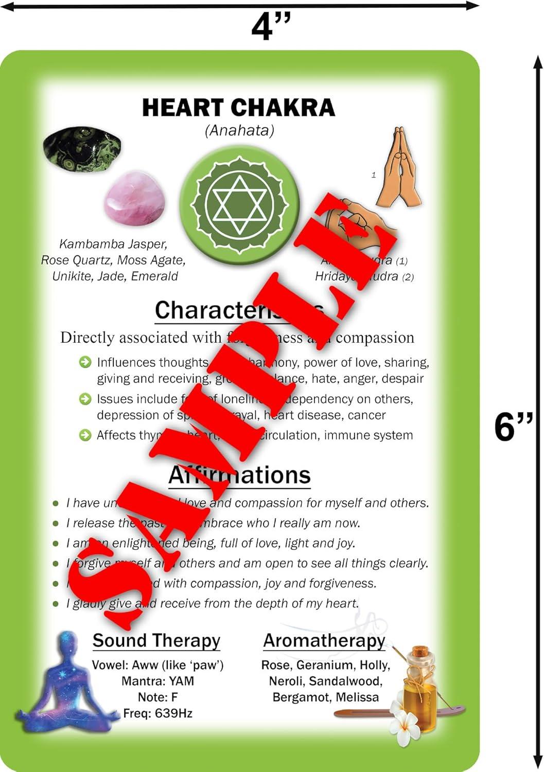 Deck of Chakra Healing Cards - Balance Your Energy with Meditations ...