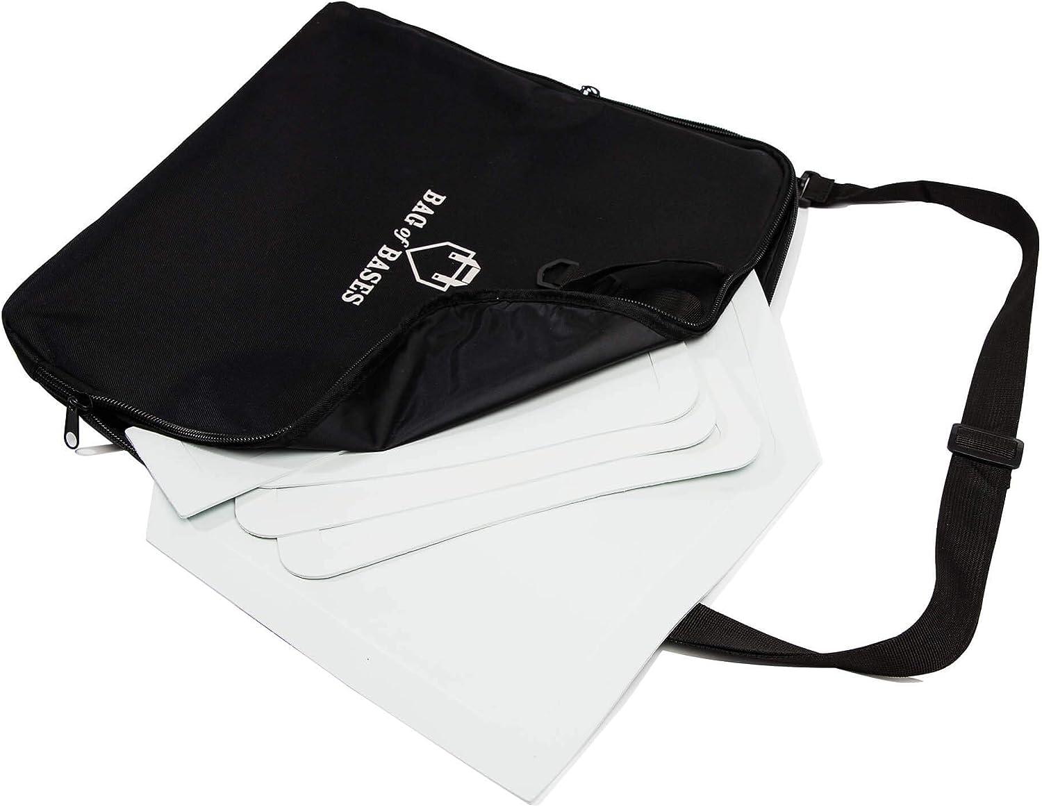 Throw Down Baseball Bases Set with Custom Carrying Bag - Ideal for ...