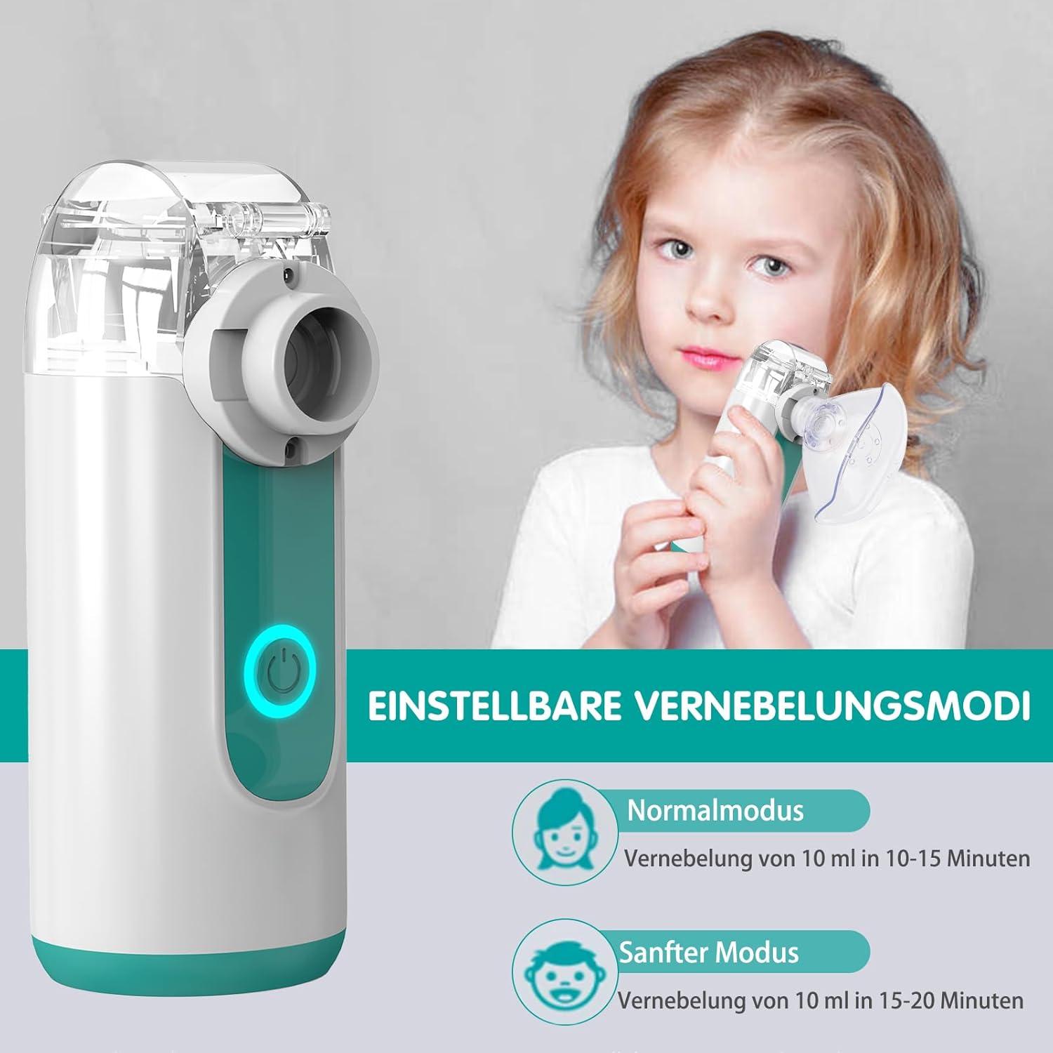 HithinkMed Portable Inhalation Device for Adults & Children | Quiet ...
