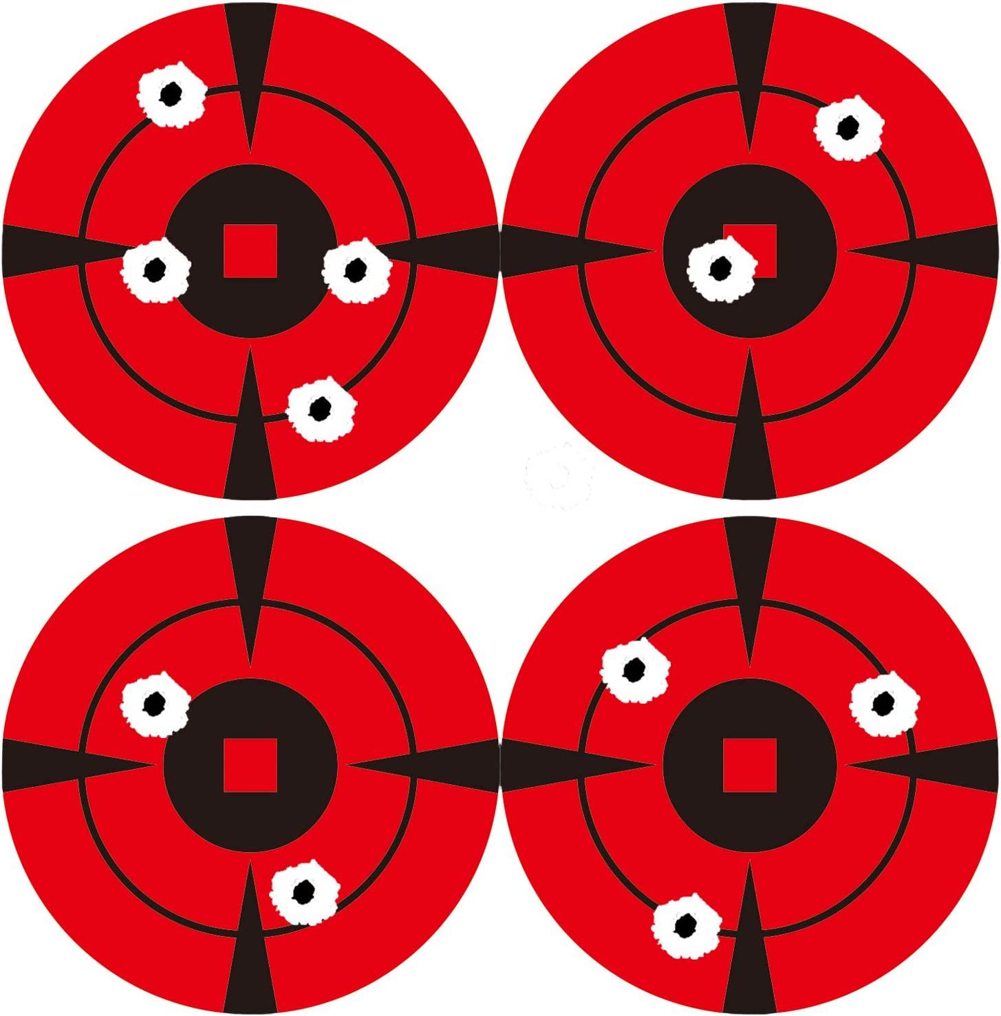 MEMX Reactive Shooting Targets 3-4 Inch | Premium Self-Adhesive ...