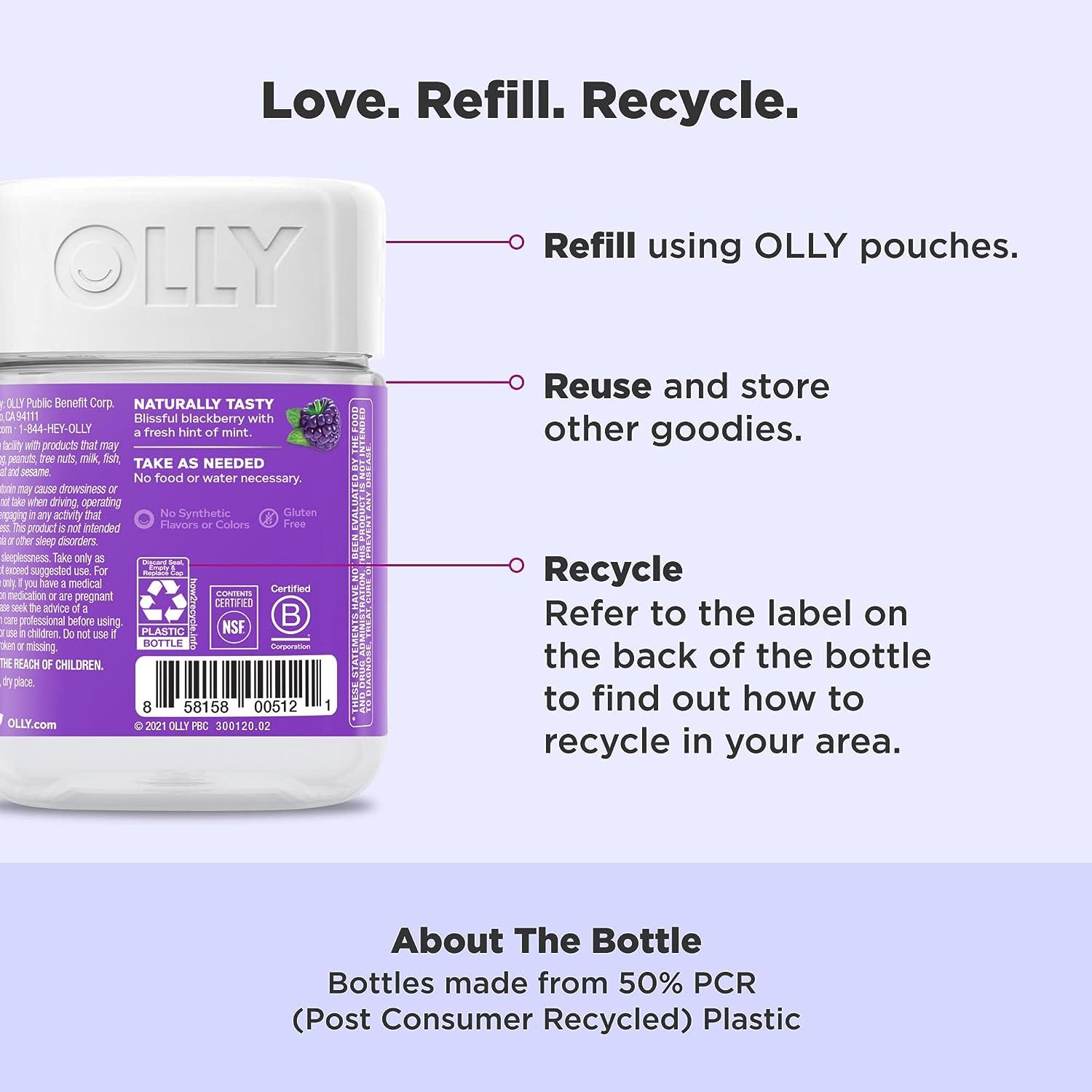 OLLY Sleep Gummy 50 Count - Natural Sleep Aid Supplement | Buy Now with ...