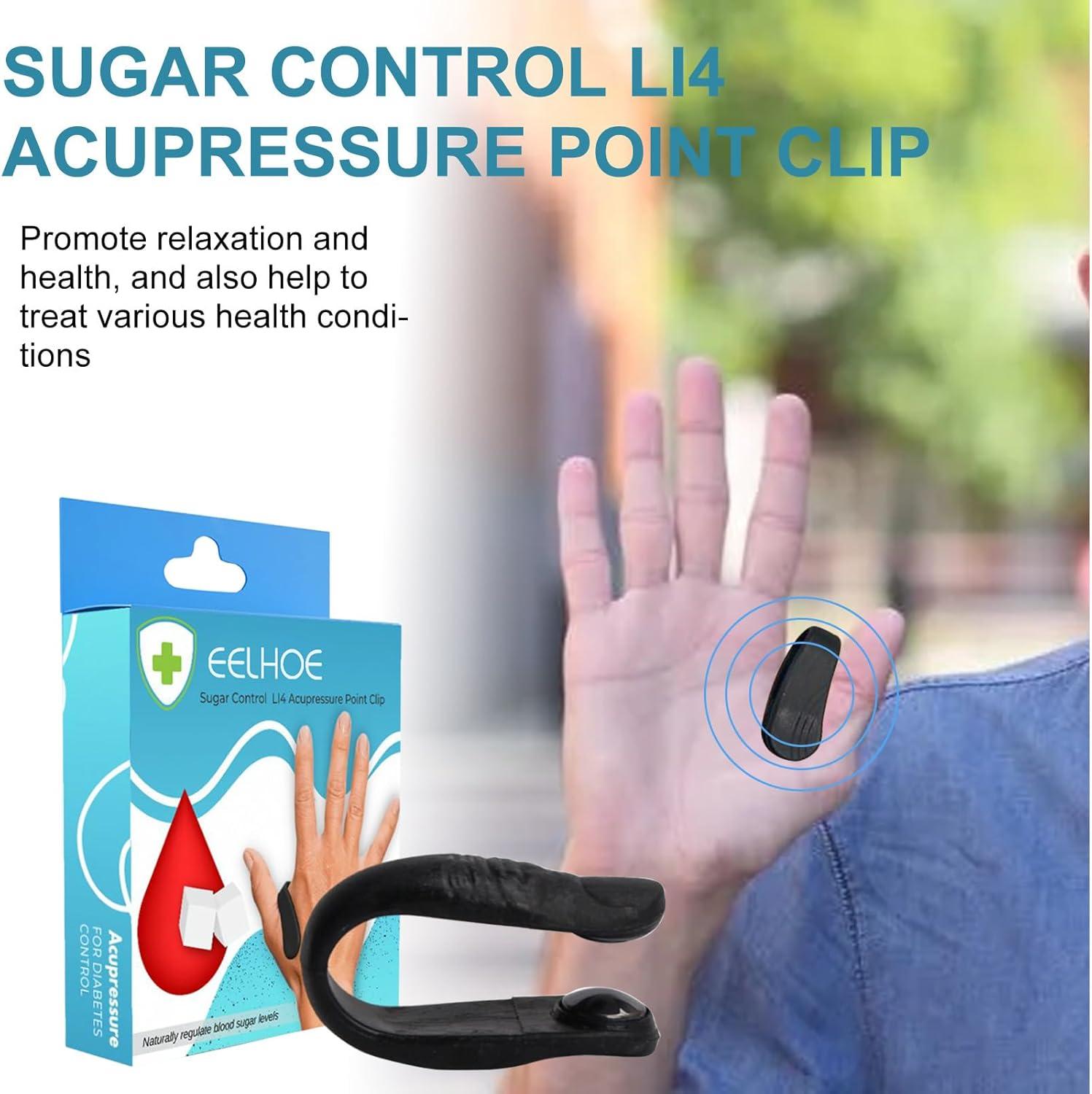 LI4 Acupressure Clip for Tiger Mouth Massage | Body Discomfort Relief ...