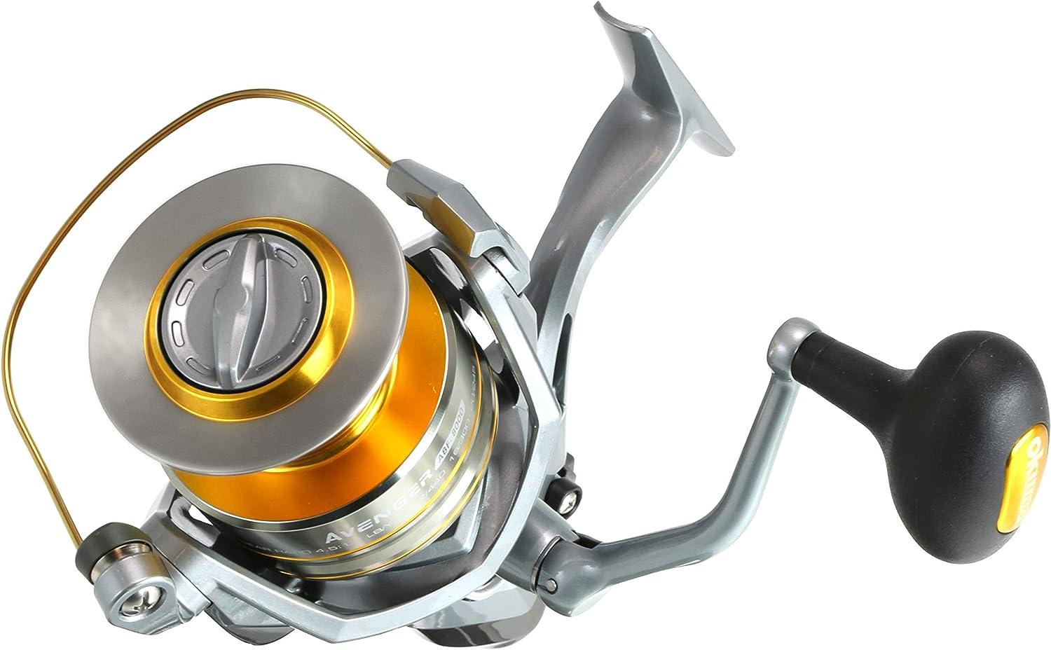 Okuma Avenger ABF Graphite Baitfeeder Spinning Reel - ABF-6000 ...