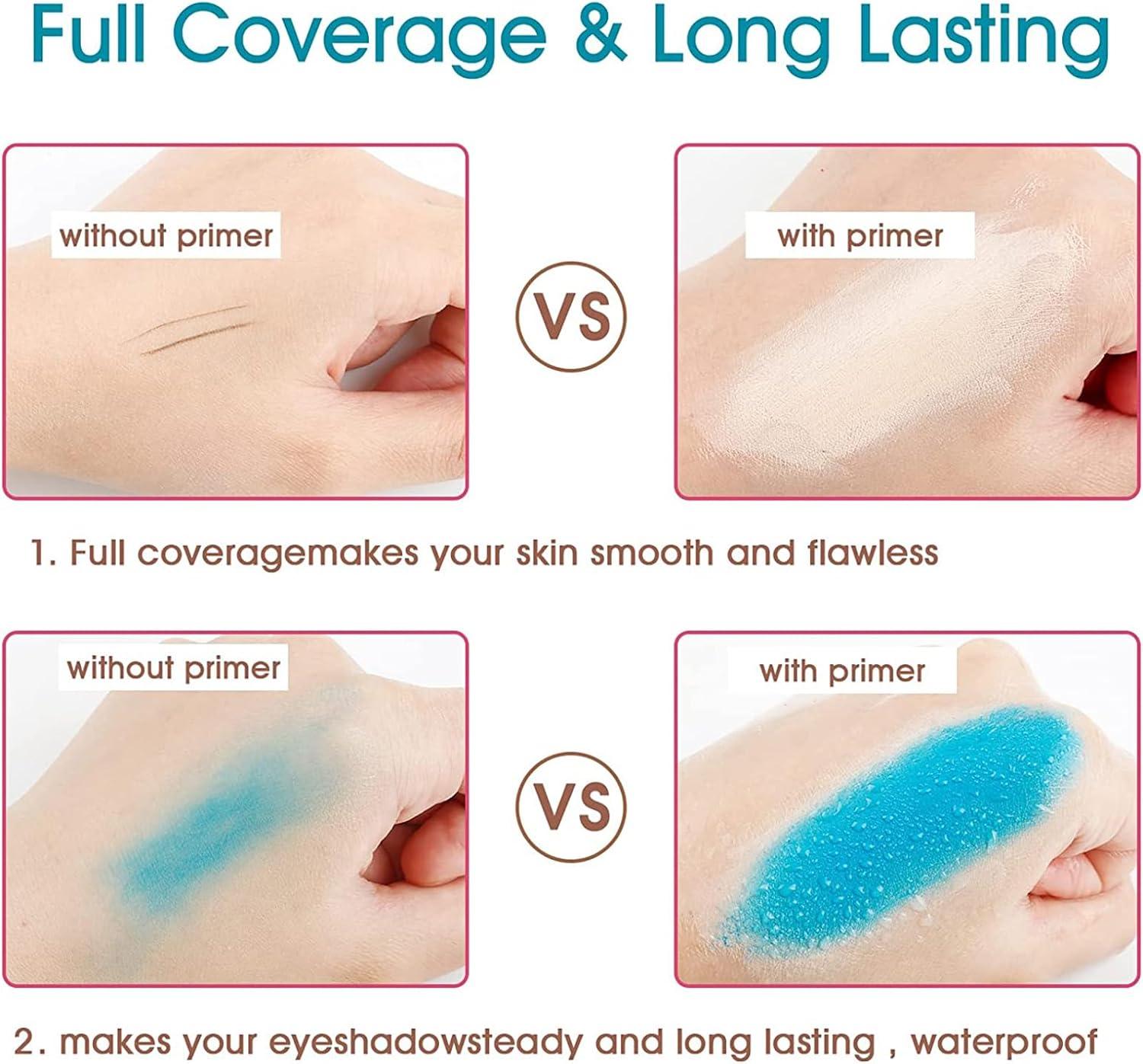 Long-Lasting Eyeshadow Primer for Waterproof Eye Makeup | Moisturizing ...