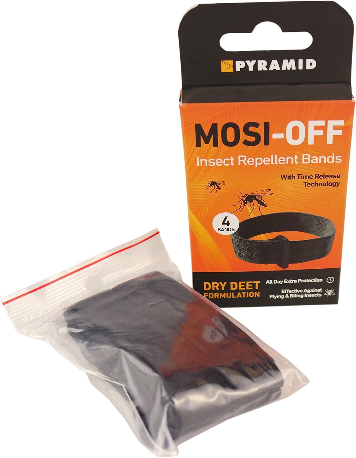 Mosi-Off Pyramid Insect Repellent Bands - Long-lasting Protection | Buy ...