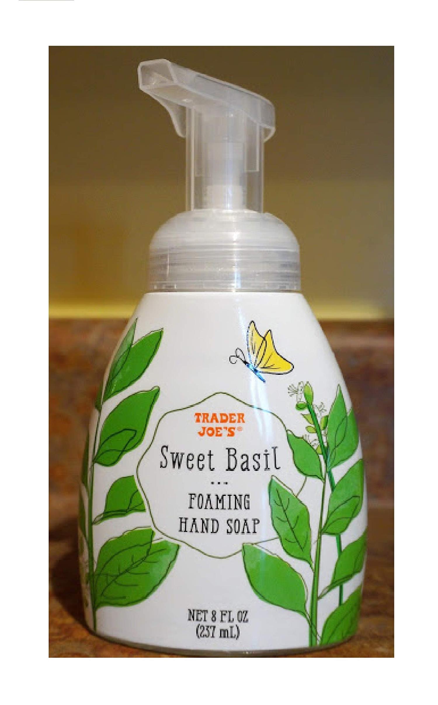 Trader Joe's Sweet Basil Foaming Hand Soap - 8oz (237ml) | Buy Now with Express International ...
