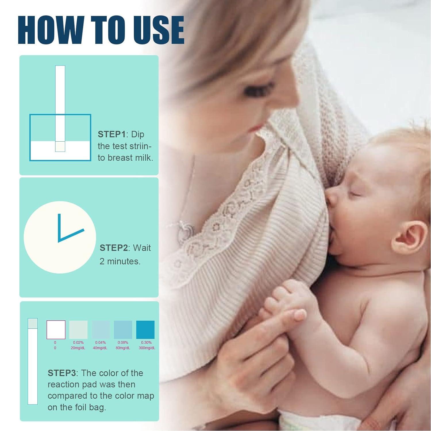 Breastmilk Alcohol Test Strips Breast Milk Alcohol Dip Test Alcohols ...