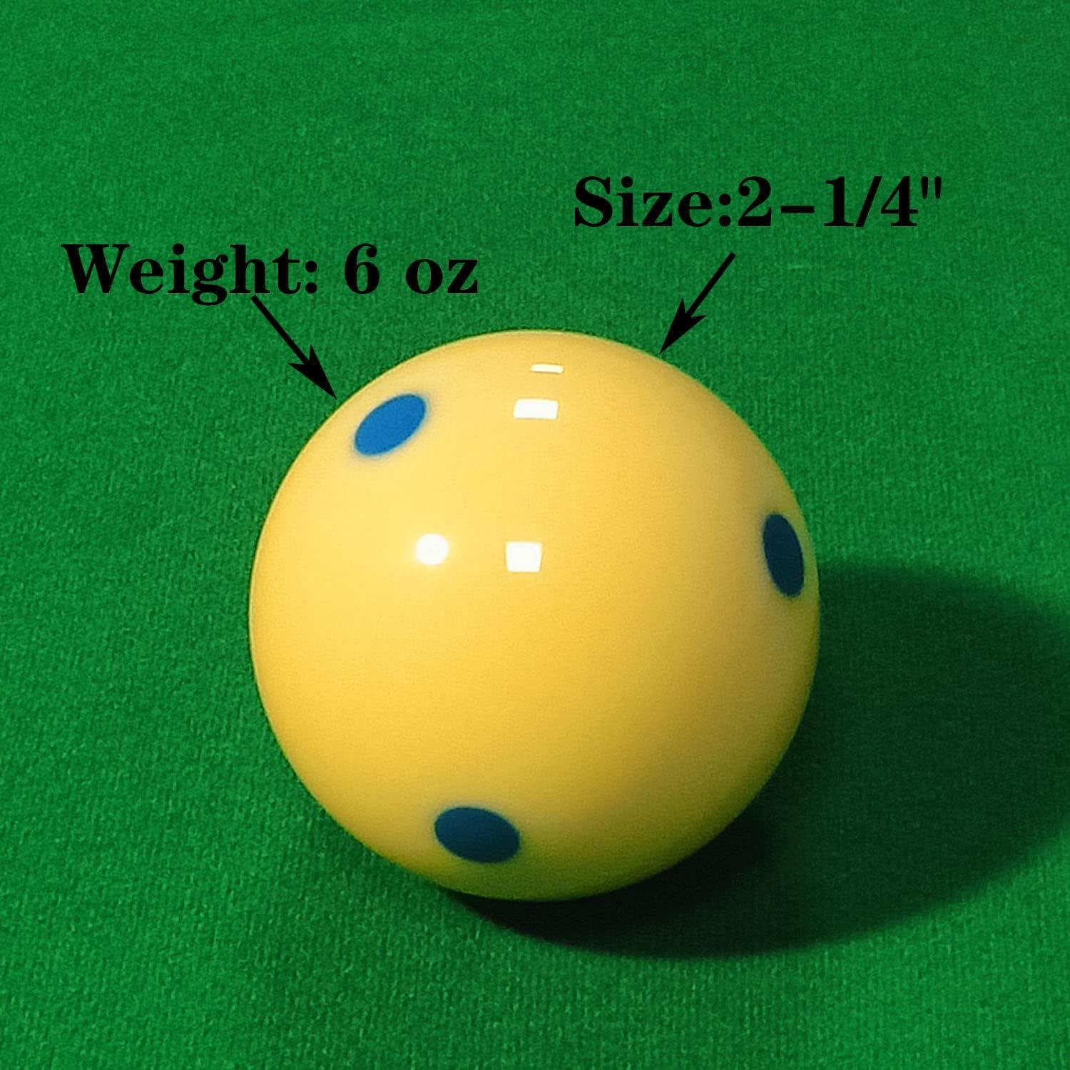 Pro-Cup Regulation Size 2-1/4 Pool Training Cue Ball - Blue | Buy Now ...