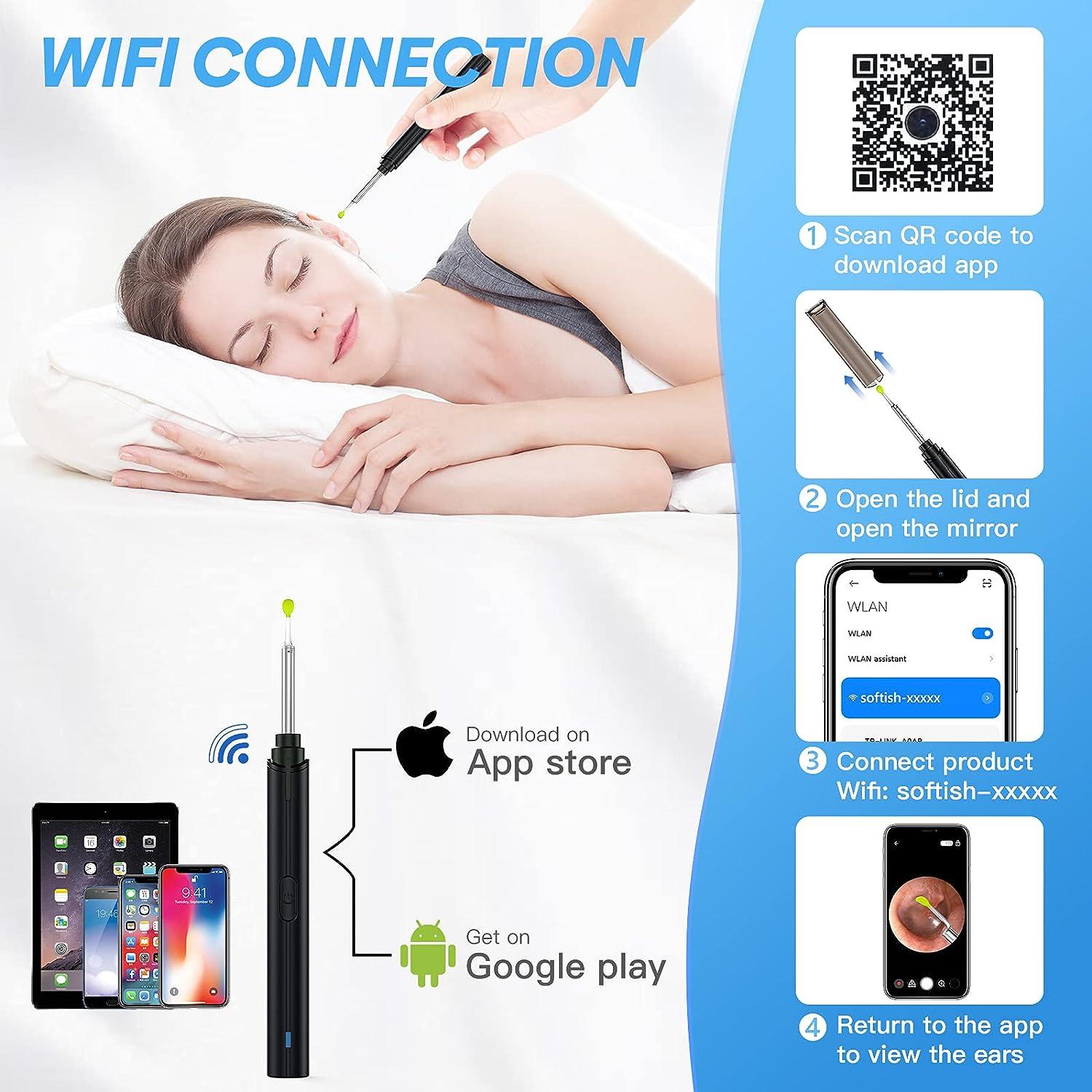Wireless Smart Ear Wax Removal Tool for iPhone, iPad & Android ...