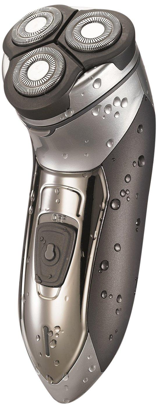 Eltron EL-6555 Men's Triple Rotary Head Shaver - Premium Gray Electric ...